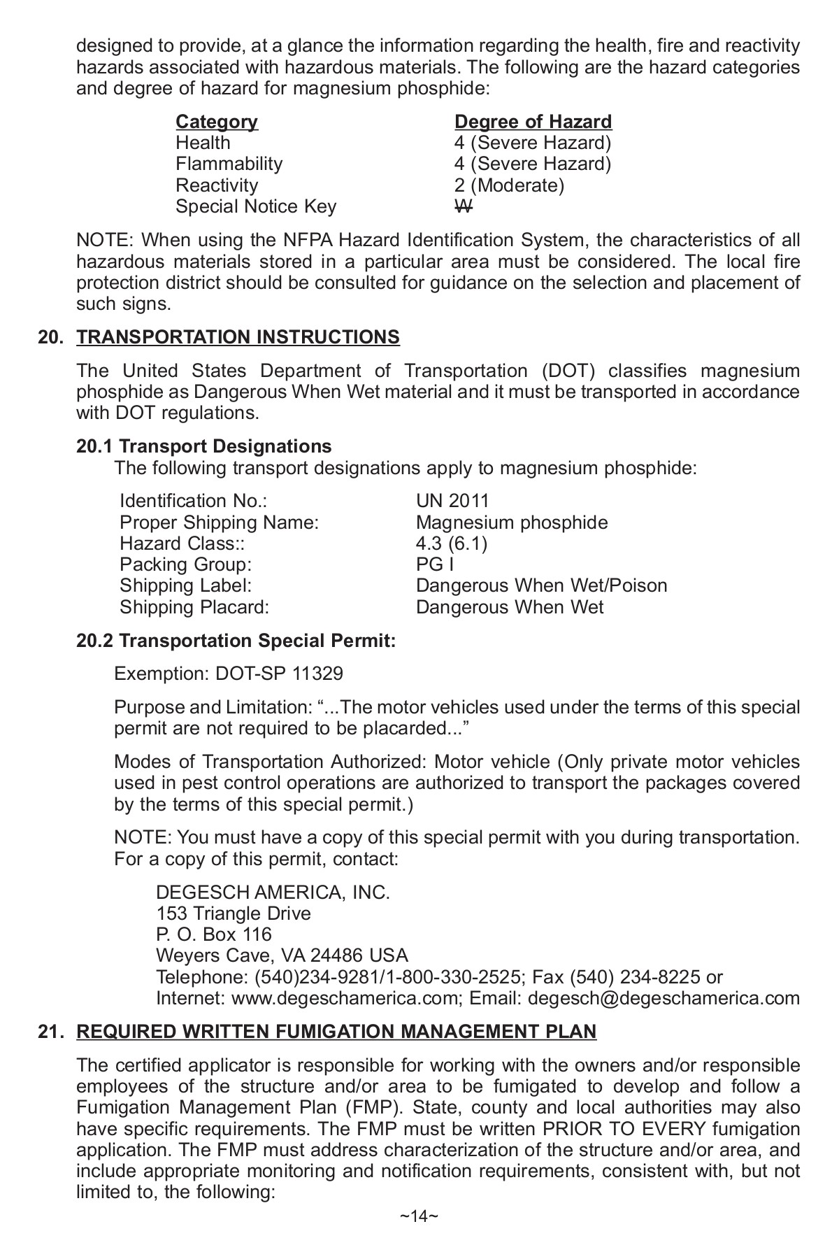 Degesch América - Fumi-Cel y fumi strip- español - Grupo Preserve ...