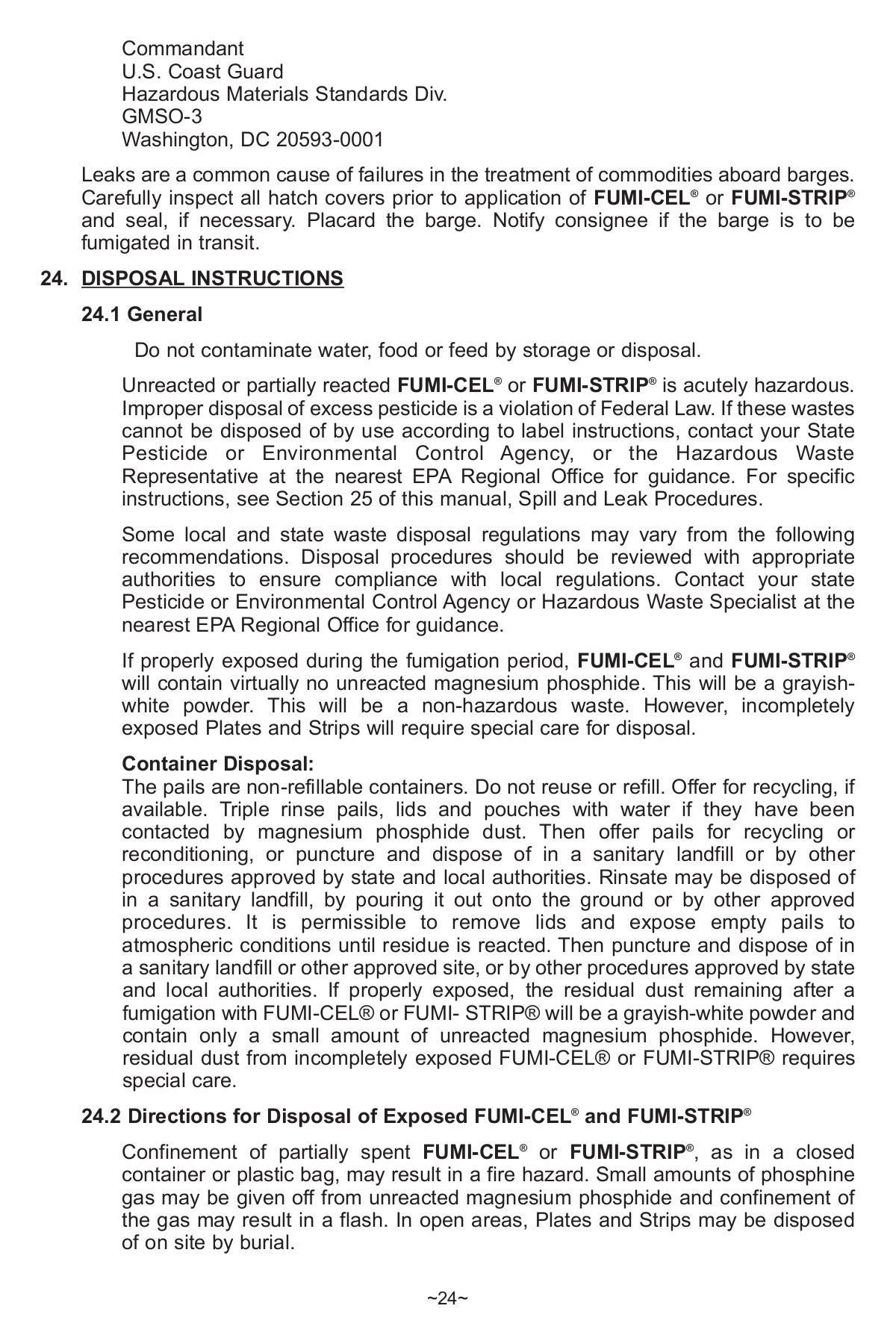 Degesch América - Fumi-Cel y fumi strip- español - Grupo Preserve ...