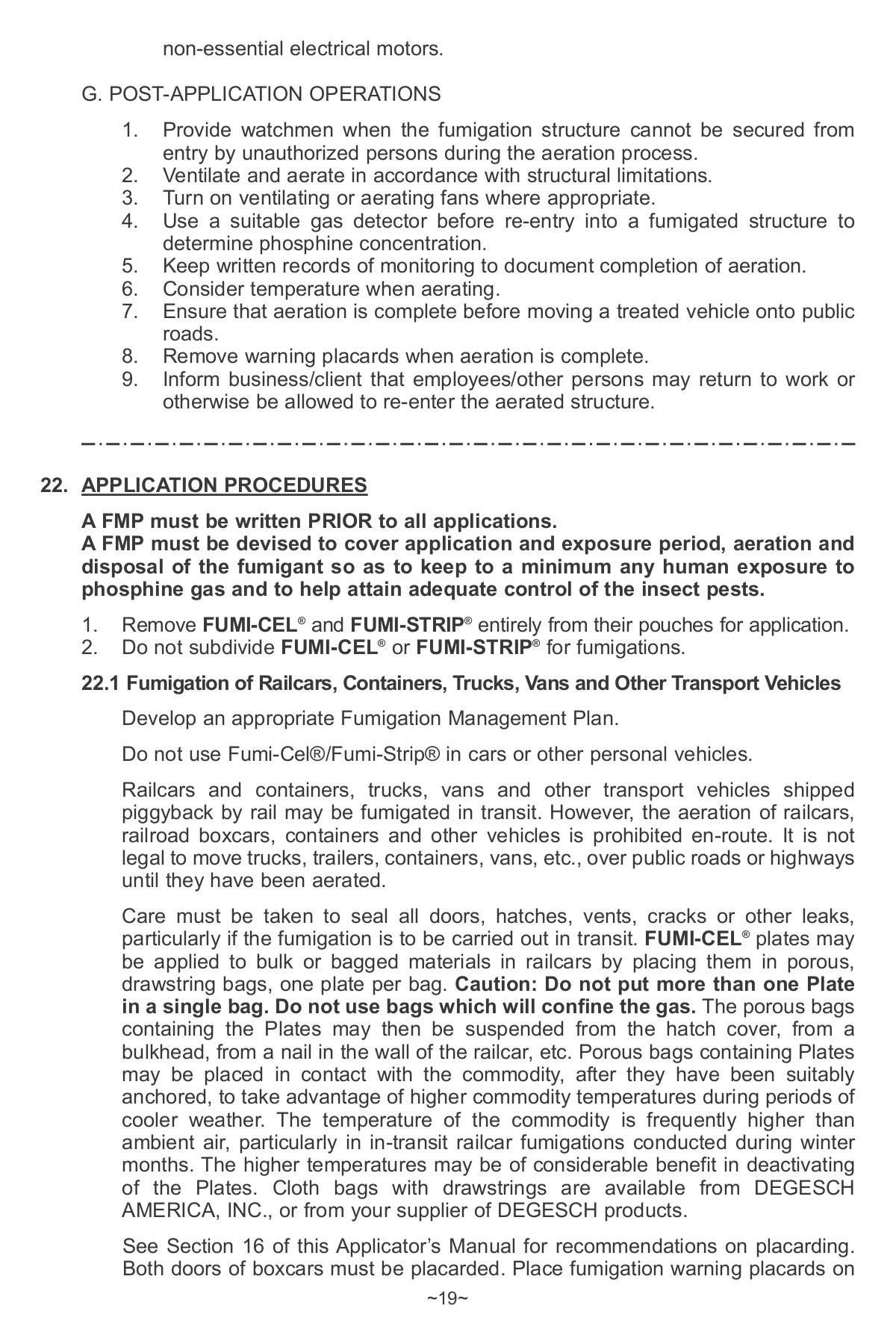 Degesch América - Fumi-Cel y fumi strip- inglés - Grupo Preserve - Page ...