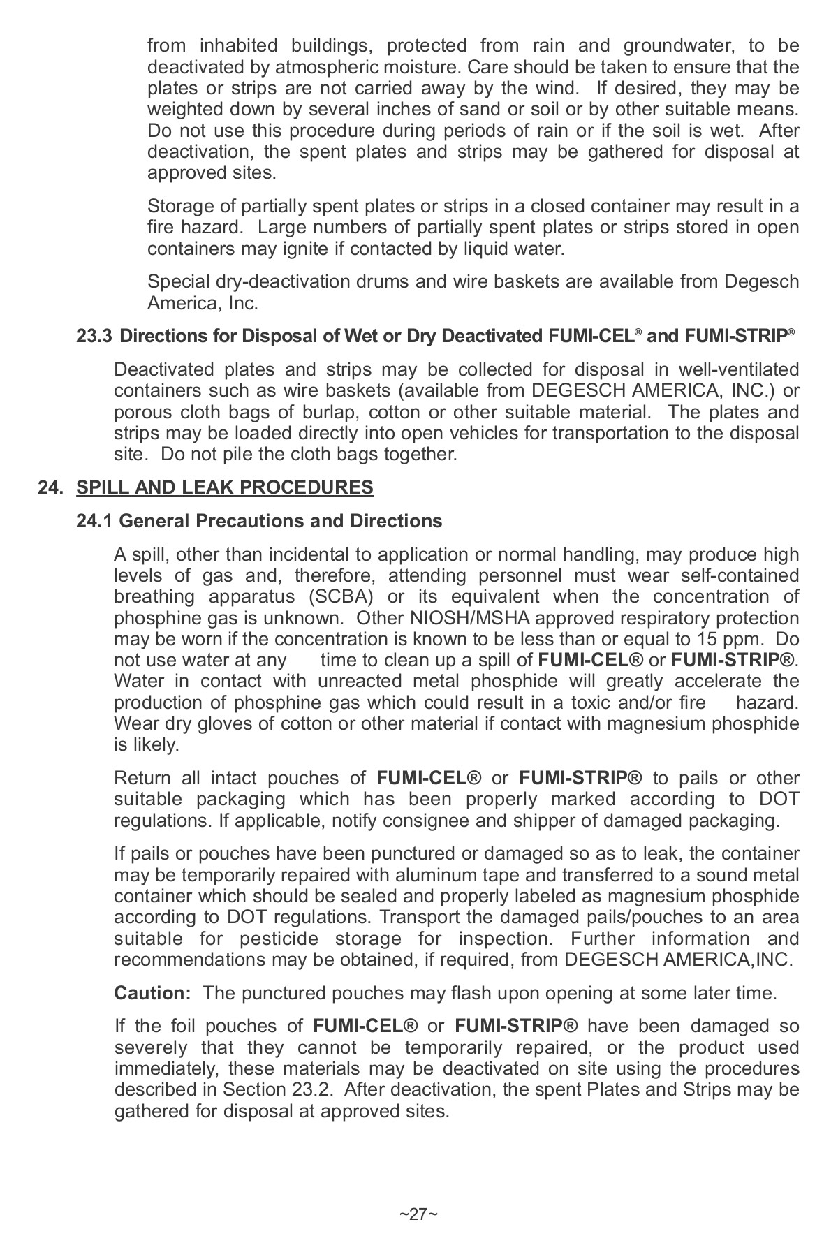 Degesch América - Fumi-Cel y fumi strip- inglés - Grupo Preserve - Page ...