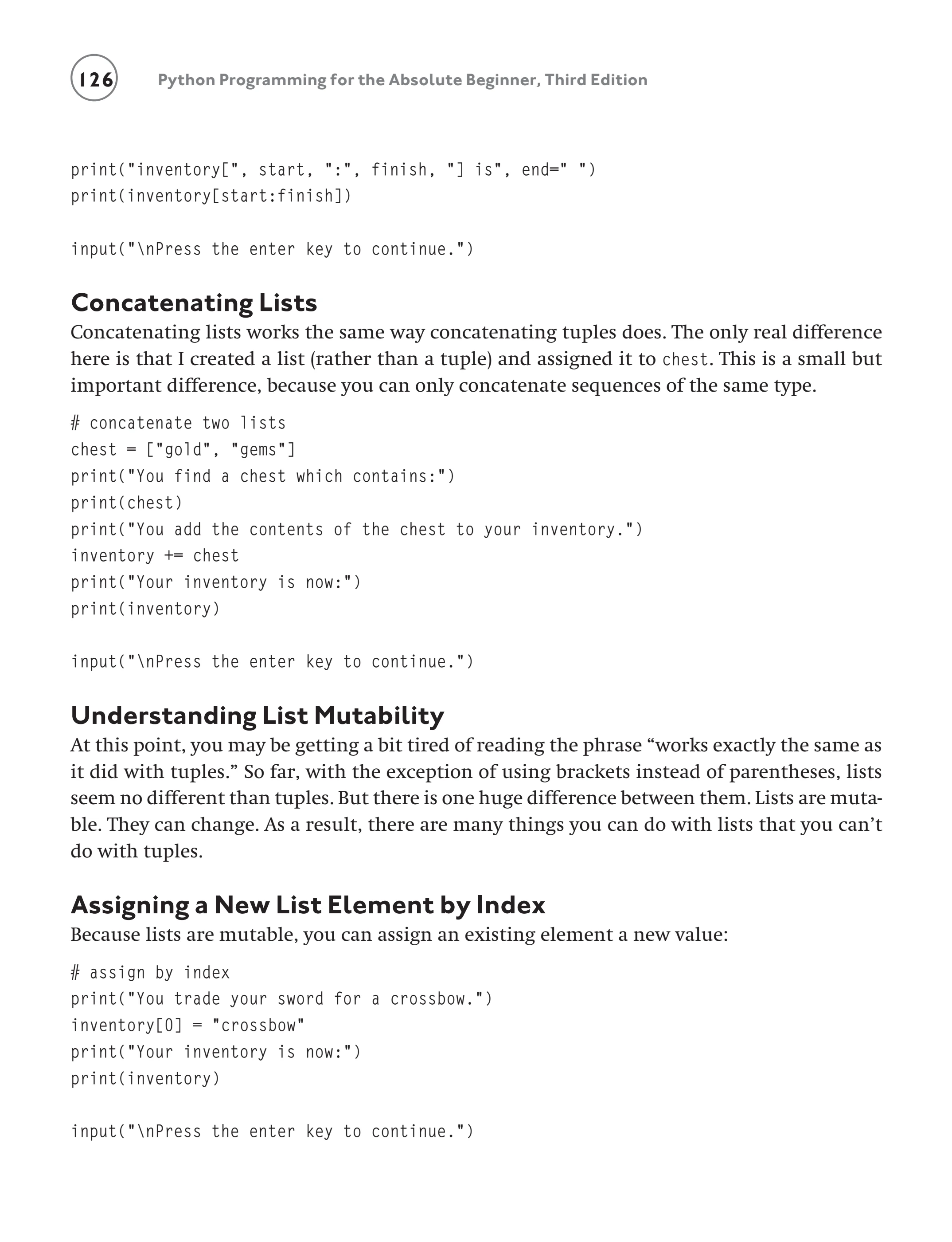 Python Programming for the Absolute Beginner- 3rd Edition - SHII MIIN ...