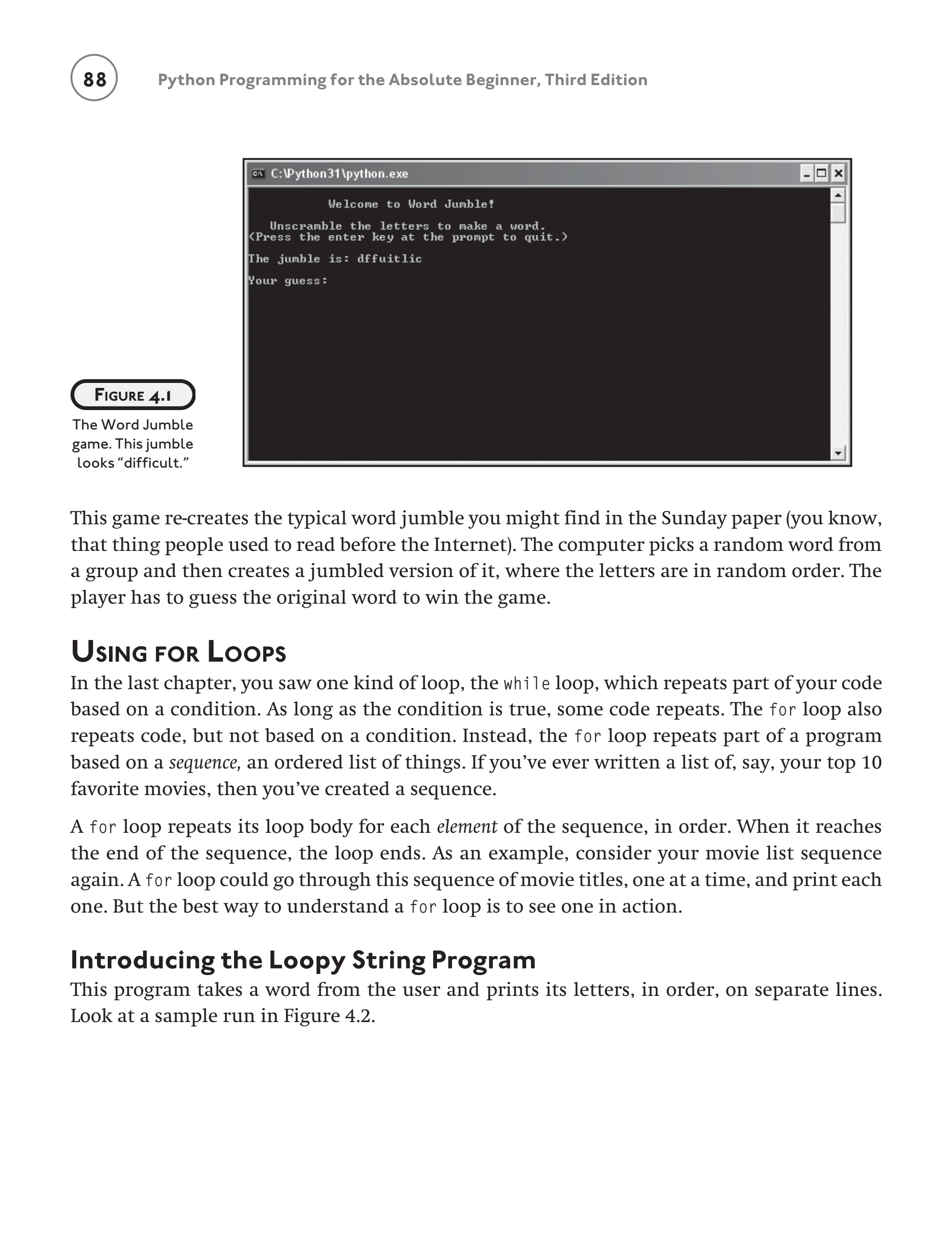 Python Programming for the Absolute Beginner- 3rd Edition - SHII MIIN - Page 113 | Flip PDF ...