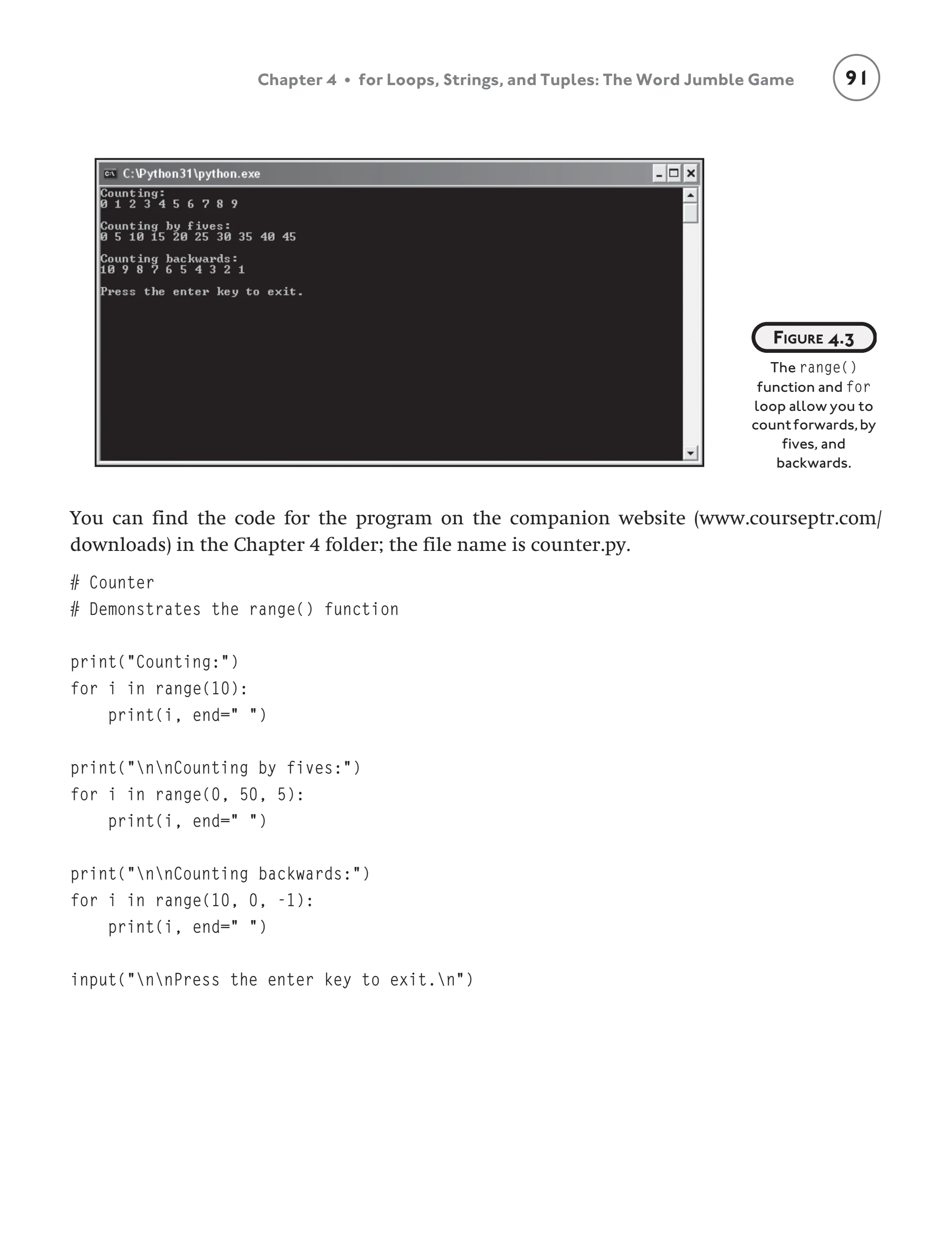 Python Programming for the Absolute Beginner- 3rd Edition - SHII MIIN - Page 116 | Flip PDF ...