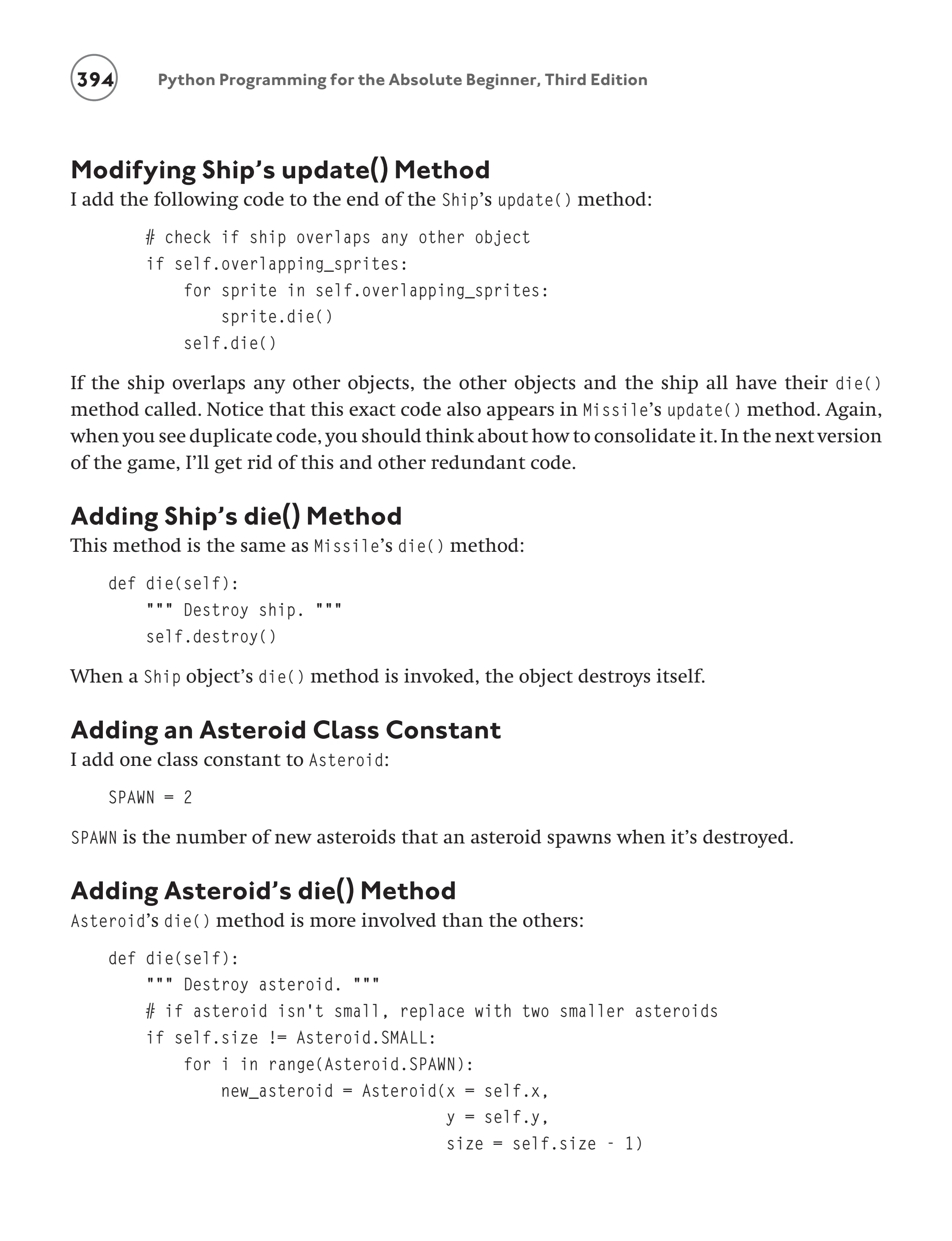 Python Programming for the Absolute Beginner- 3rd Edition - SHII MIIN ...