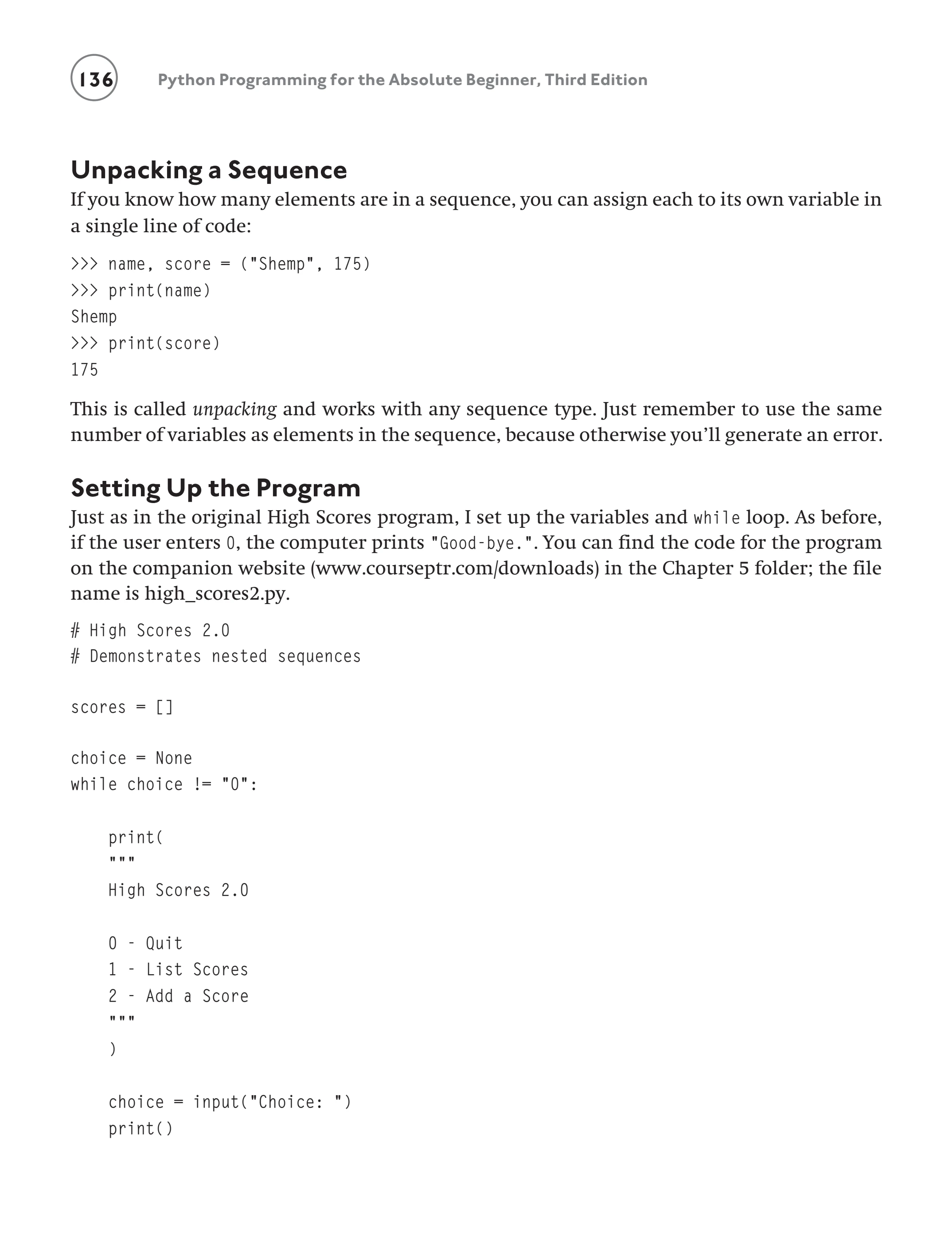 Python Programming for the Absolute Beginner- 3rd Edition - SHII MIIN ...