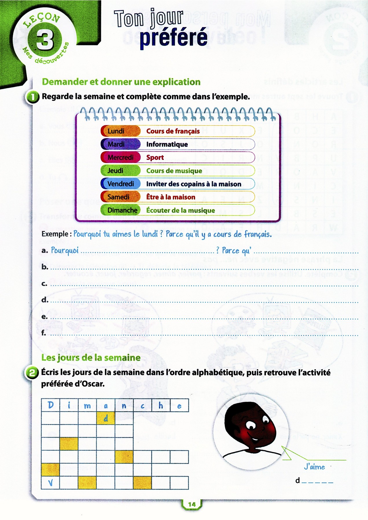 Adosphère 1 - Cahier - RAJA NAZREEN BIN RAJA KAMARUZZAMAN Moe - Page 14 ...
