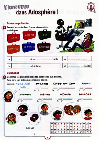 Adosphère 1 - Cahier - RAJA NAZREEN BIN RAJA KAMARUZZAMAN Moe - Page 3 ...