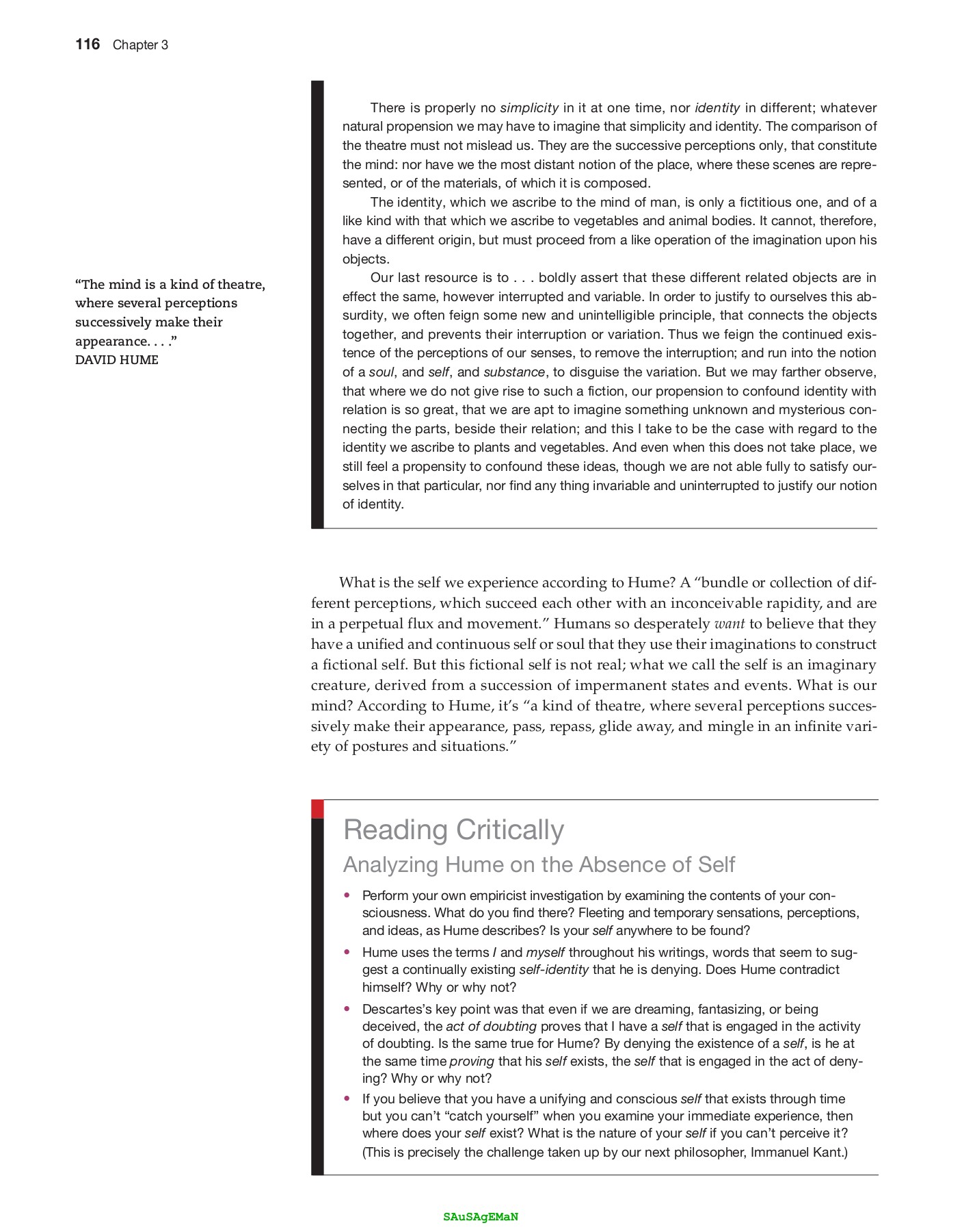 Chafee, J. (2015). Who are you Consciousness. Identity and the Self. In ...