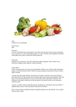 Charisma, Love and Health - cherry - Page 1 - 4 | Flip PDF Online ...