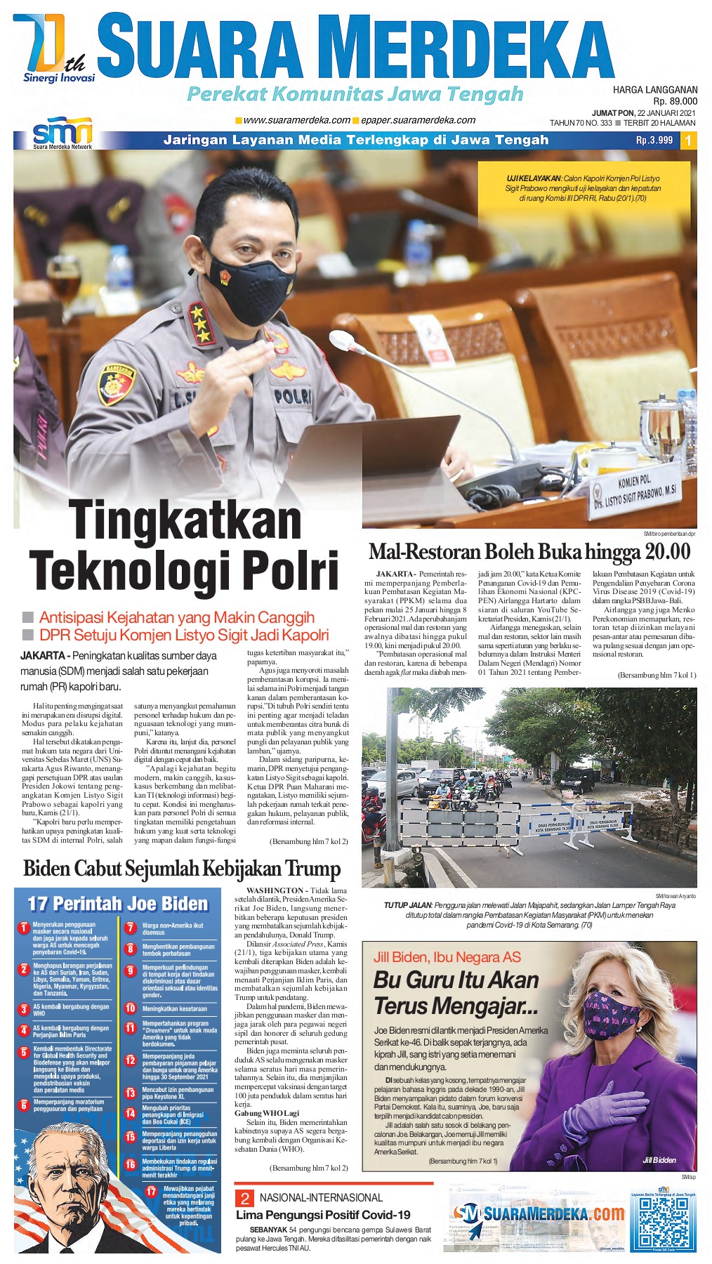 Suara Merdeka - digital.literansel - Halaman 1 - 20 | PDF Online | PubHTML5