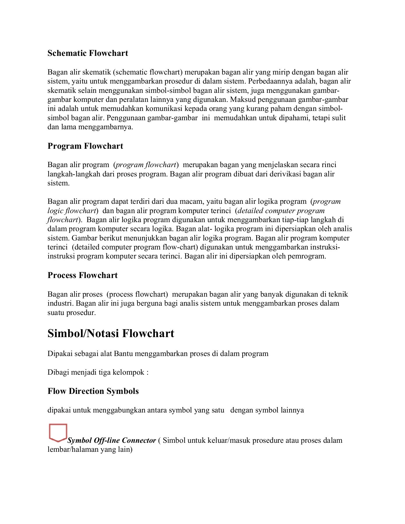 Analisis Sistem Informasi - Pedoman Membuat Flowchart - amandajgby ...