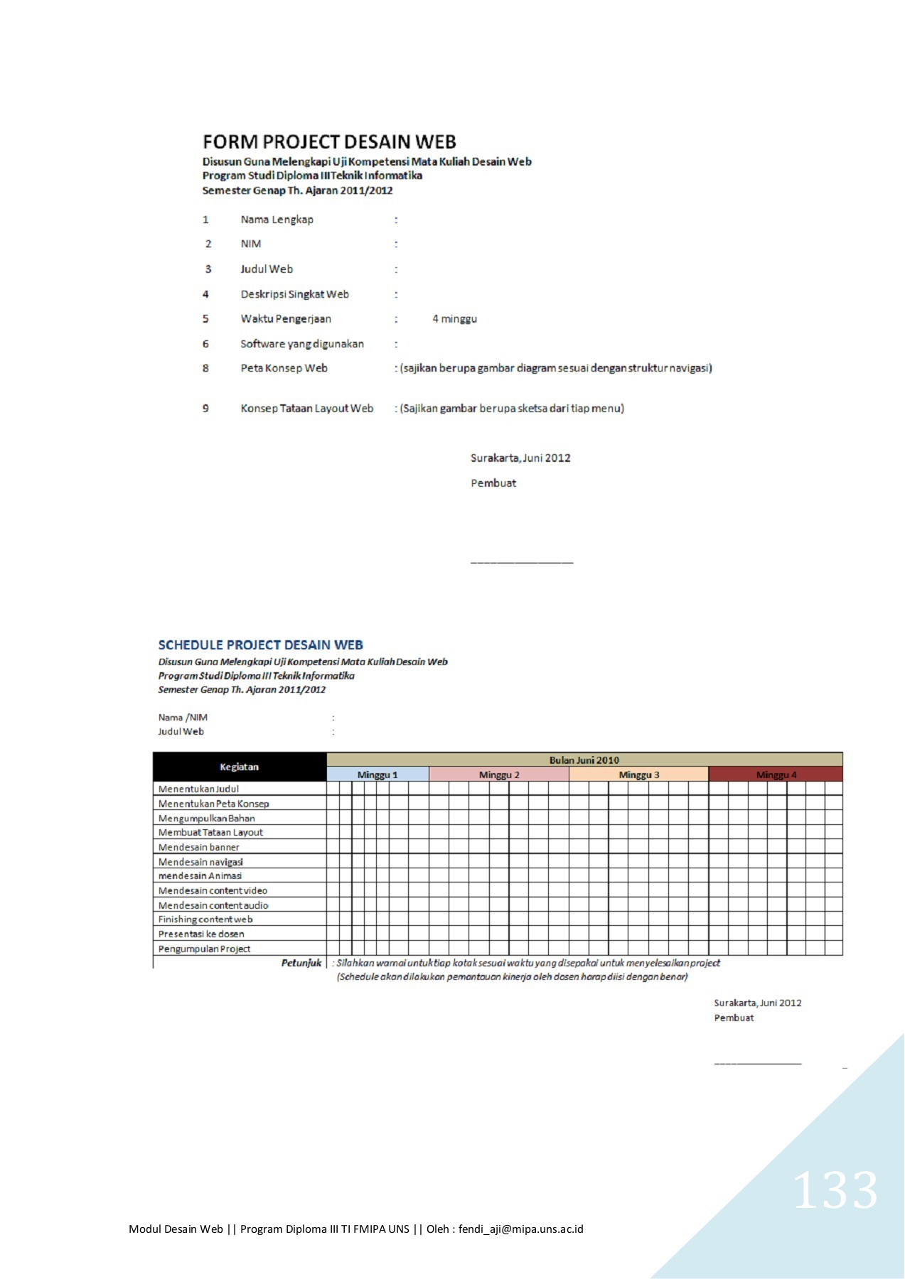 Modul Design Web - amandajgby - Halaman 133 | PDF Online | PubHTML5