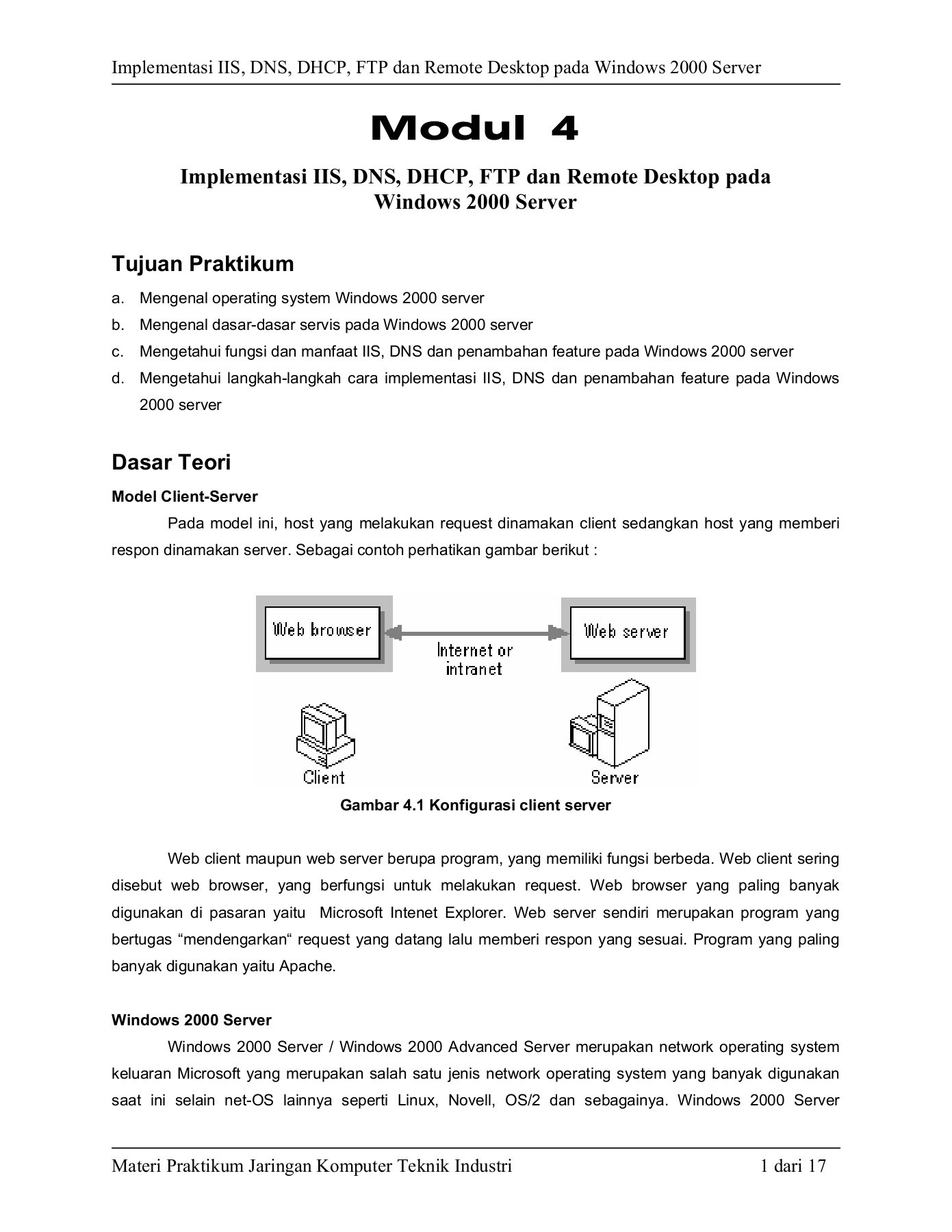 Modul Praktikum Jaringan Komputer - amandajgby - Halaman 46 | PDF ...