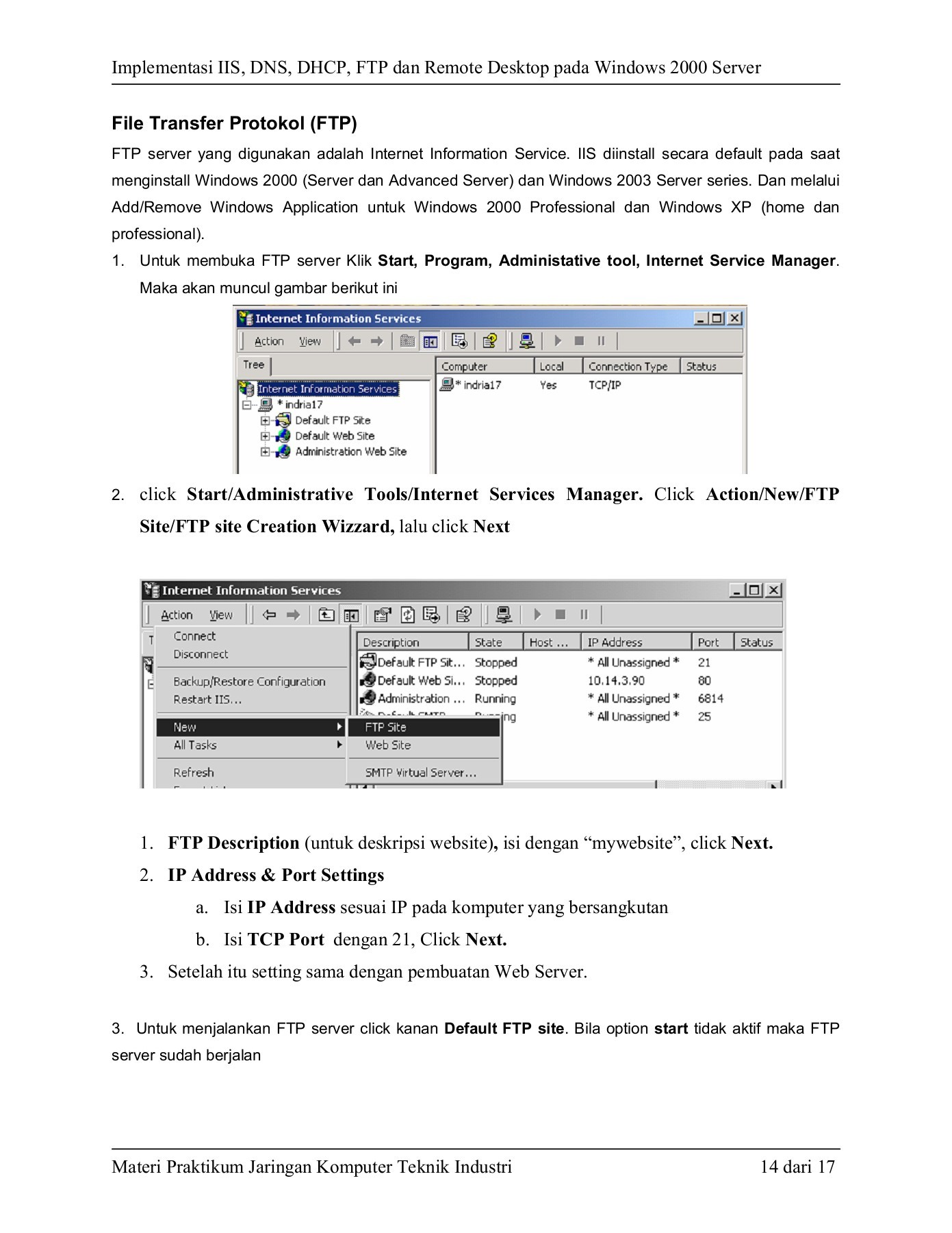 Modul Praktikum Jaringan Komputer - amandajgby - Halaman 59 | PDF ...