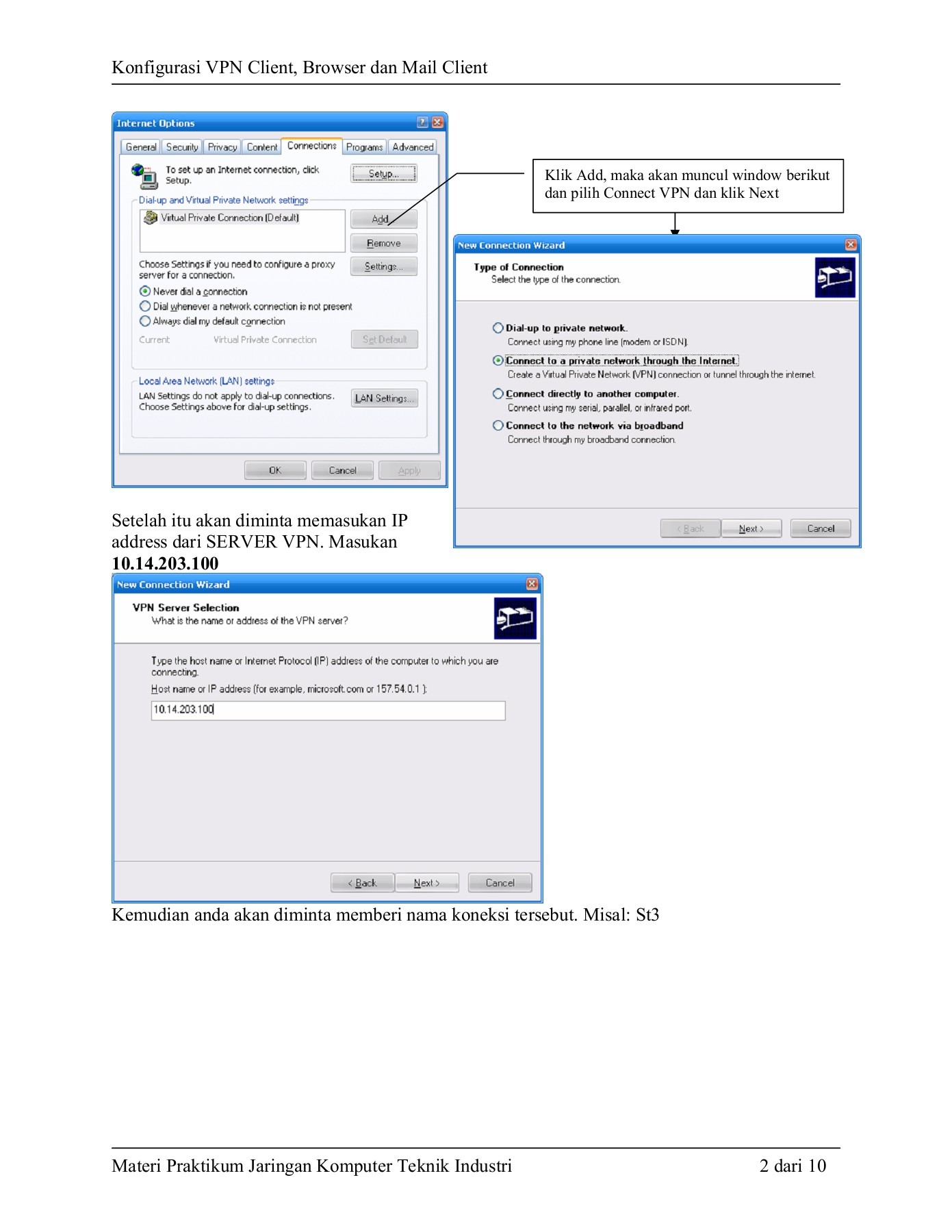Modul Praktikum Jaringan Komputer - amandajgby - Halaman 64 | PDF ...