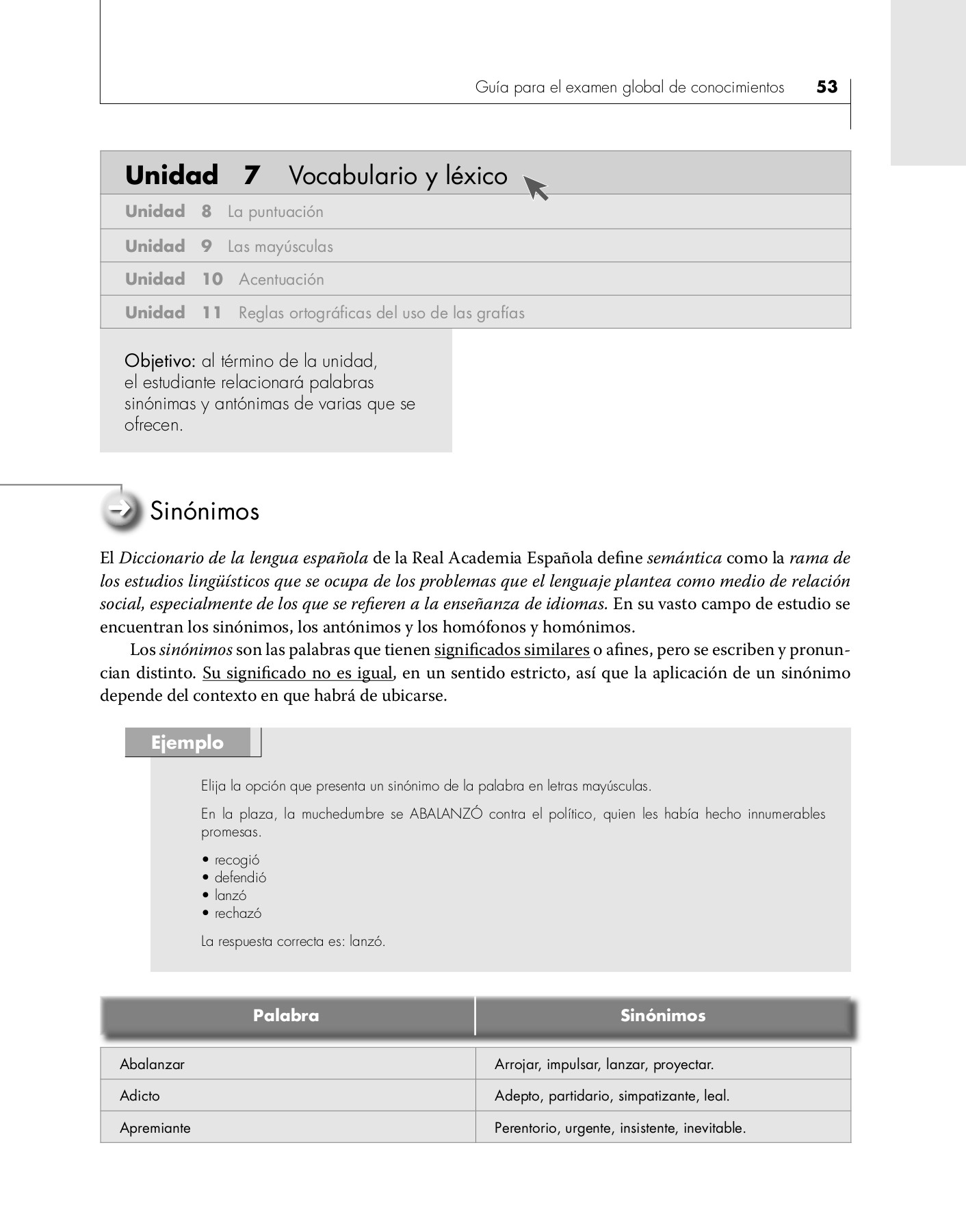 español unidad 7 - mirandamirand13 - Página 1 - 0 | Flip PDF en línea ...