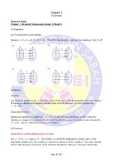 Chapter1 Functions - acad1_wongsaywai - Page 1 - 17 | Flip PDF Online | PubHTML5