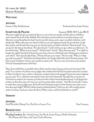 Online Bulletin 10-16-2022