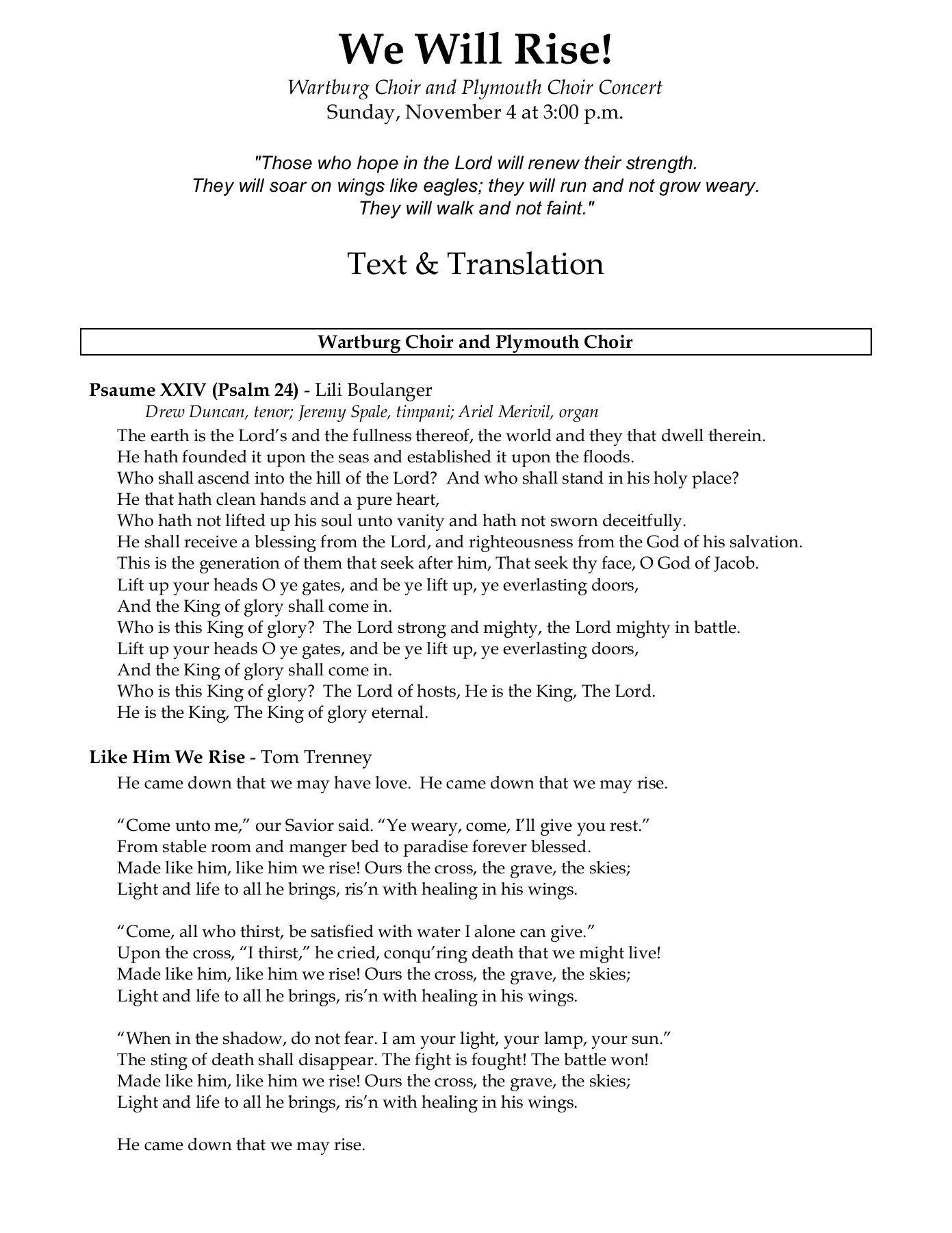 We Will Rise - Text & Translation - TomD - Page 1 - 6 | Flip PDF Online ...