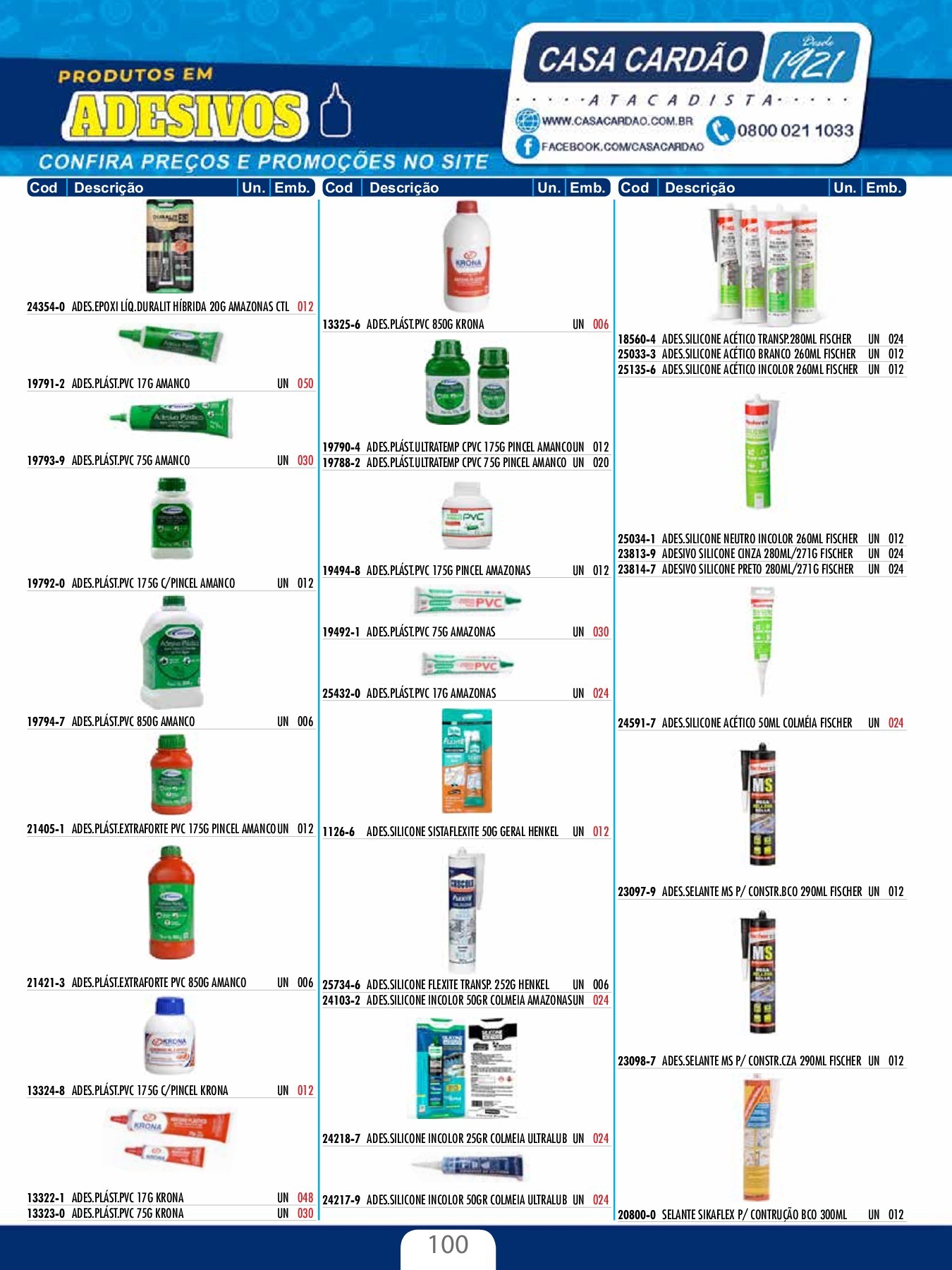 Catalogo 2019 - suportecasacardao - Página 100 | PDF Online | PubHTML5