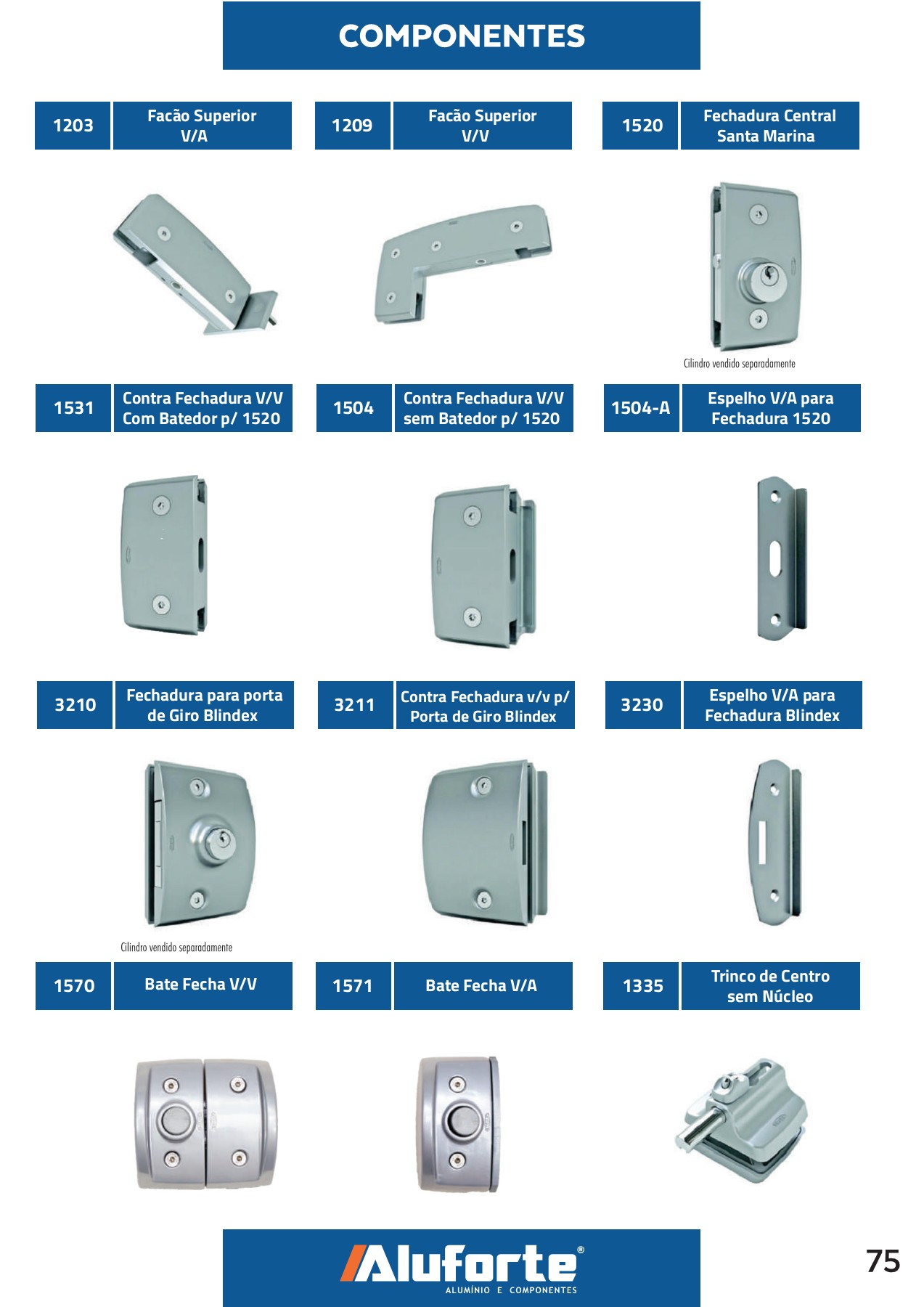 Catálogo Aluforte 2022 - Aluforte Alumínio - Page 75 | Flip PDF Online | PubHTML5