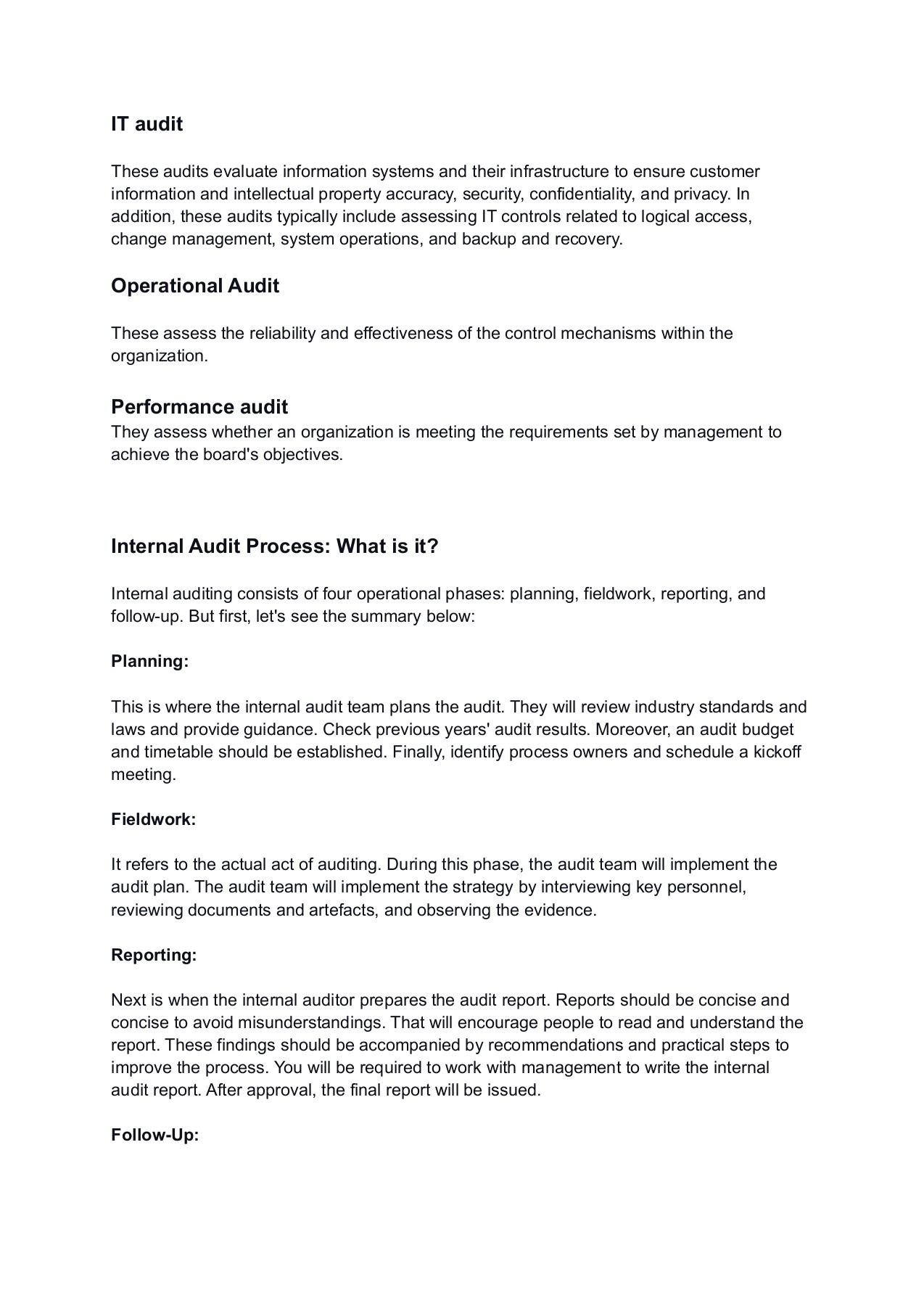 What Is Internal Audit Process - Stanley Hugo - Page 4 | Flip PDF ...