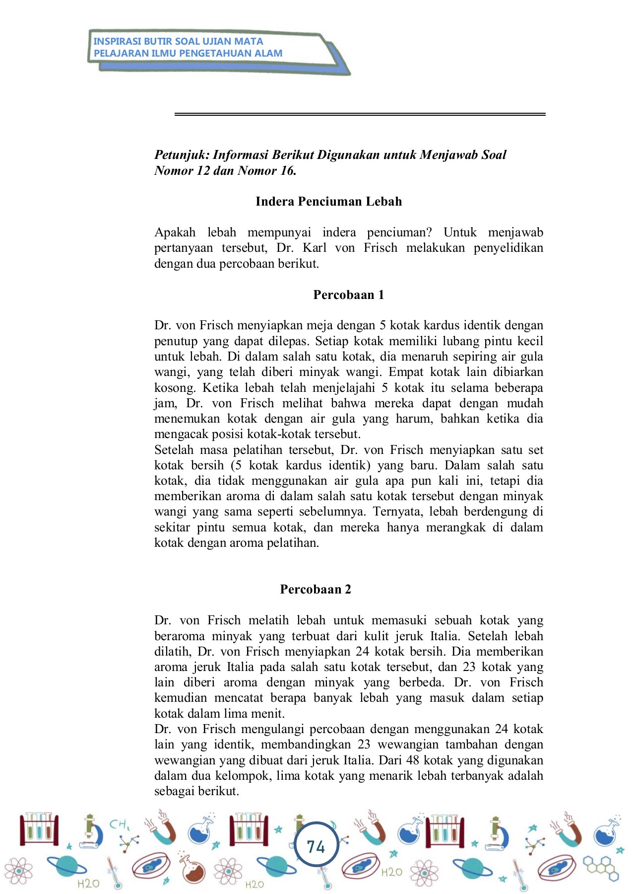 Dokumen Inspirasi Contoh Soal Ujian IPA - Sitti Inniyah - Halaman 81 ...