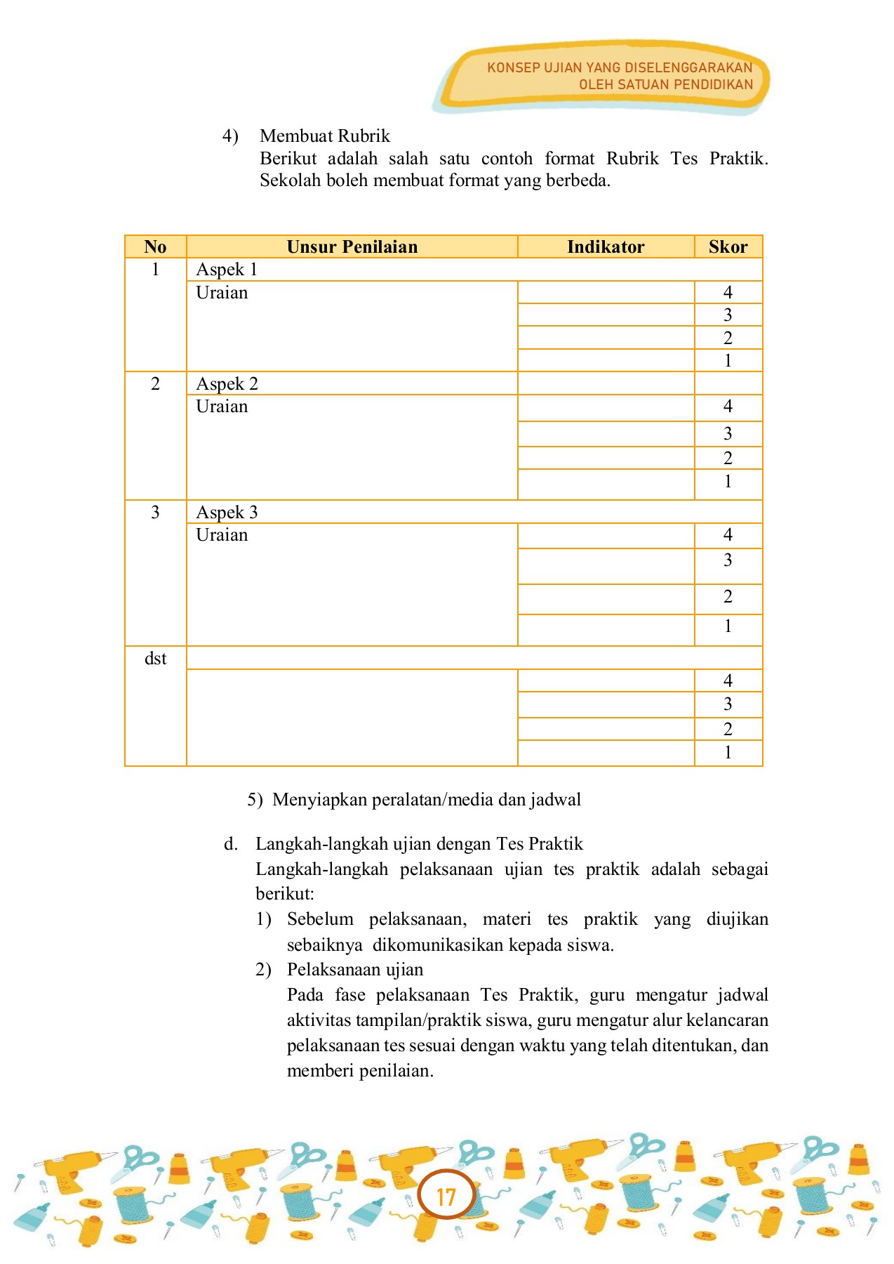 Dokumen Inspirasi Contoh Soal Ujian Prakarya - Sitti Inniyah - Halaman ...