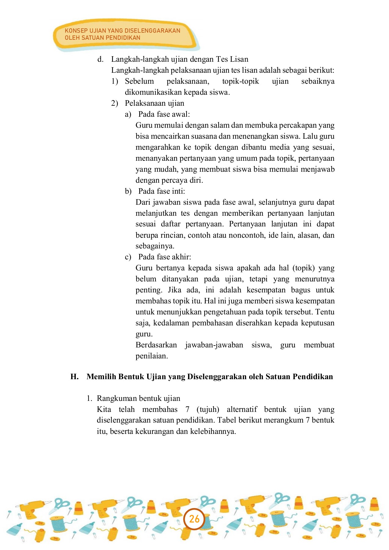 Dokumen Inspirasi Contoh Soal Ujian Prakarya - Sitti Inniyah - Halaman ...