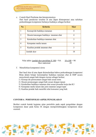 Dokumen Inspirasi Contoh Soal Ujian Prakarya - Sitti Inniyah - Halaman ...