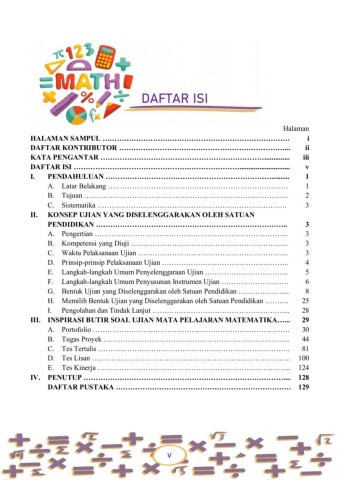 Dokumen Inspirasi Contoh Soal Ujian Matematika - Sitti Inniyah - Halaman 5 | PDF Online | PubHTML5