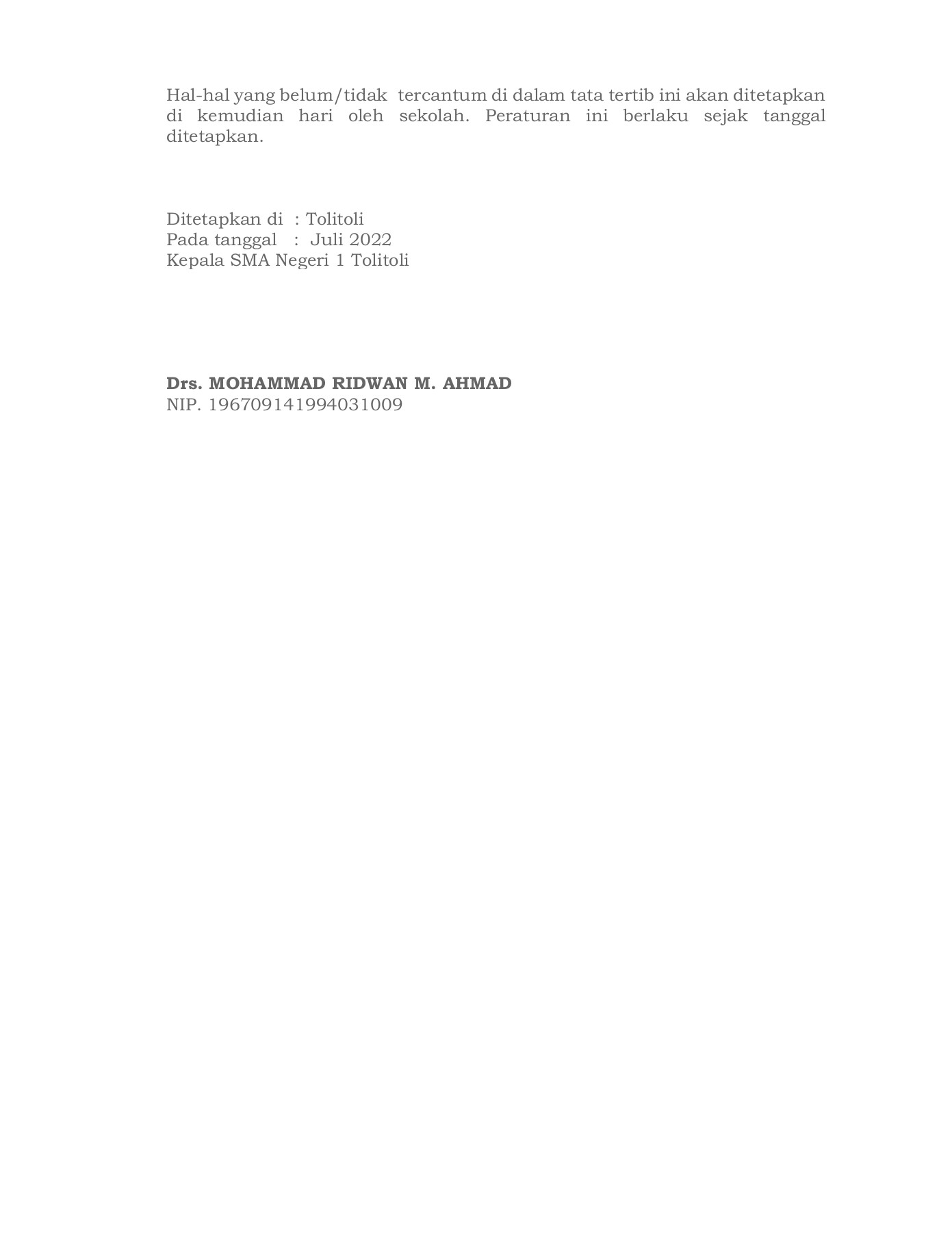 Tata Tertib dan Tata Krama Peserta Didik - Sar tono - Kaca 13 | PDF Online | PubHTML5