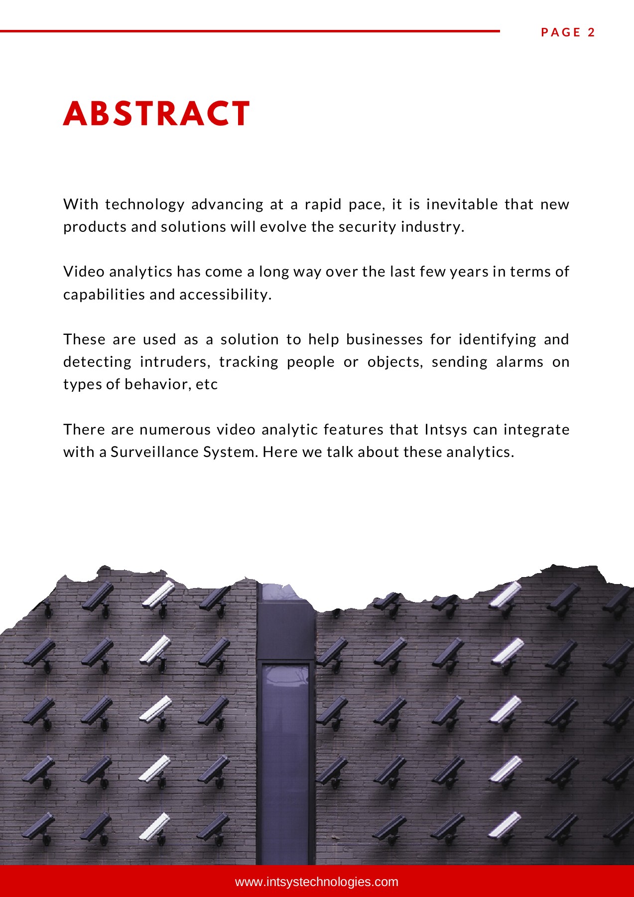 CCTV Video Analytics - Case Study - Intsys Technologies Pvt. Ltd ...