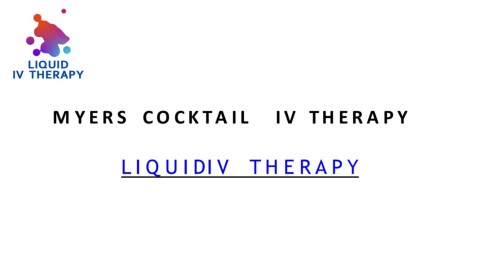 Myers cocktail iv therapy for an energy boost and power