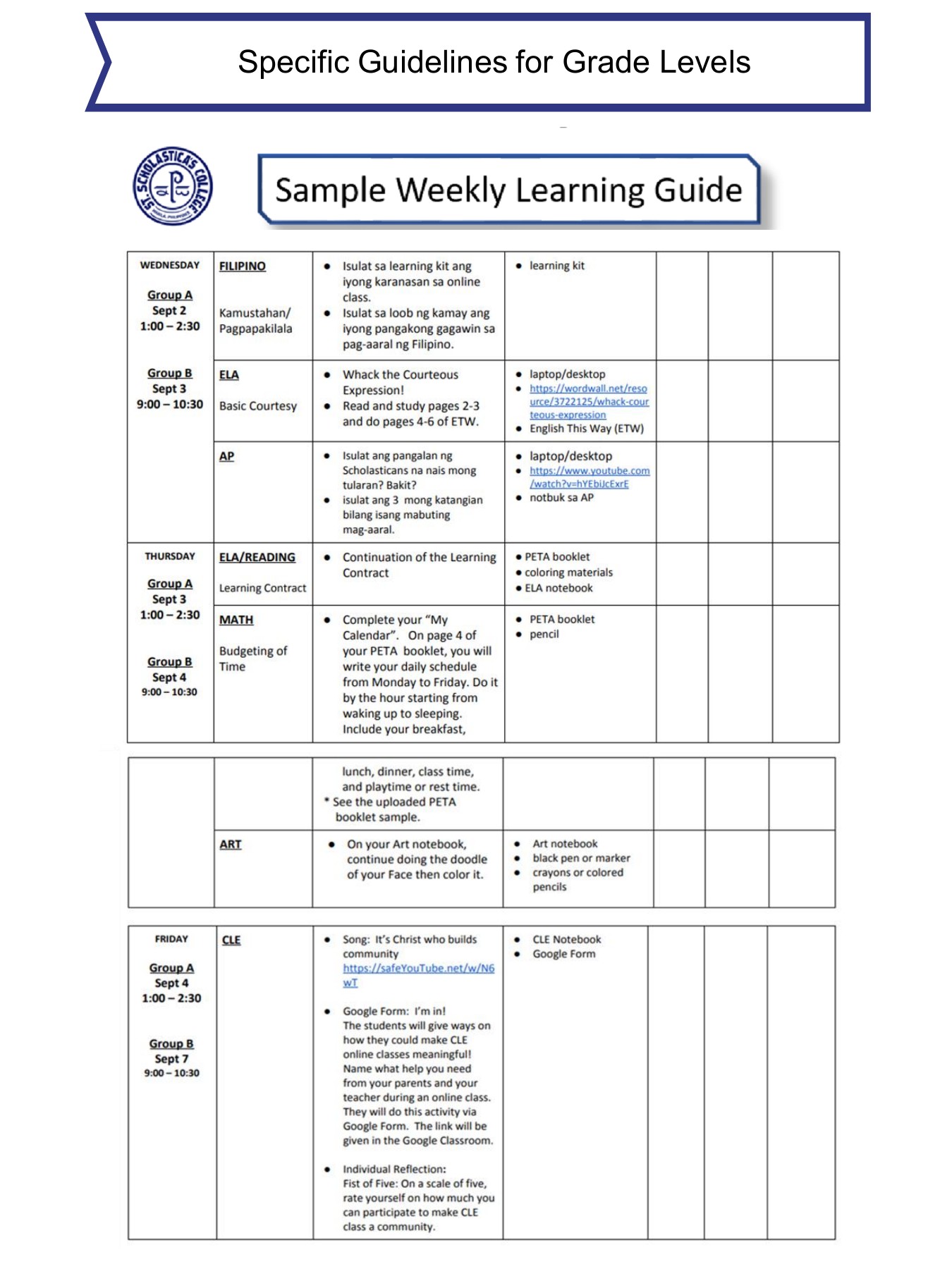 SSC MLA GS - Program Guide AY 2020-2021 v2 - louise alvarez - Page 30 ...