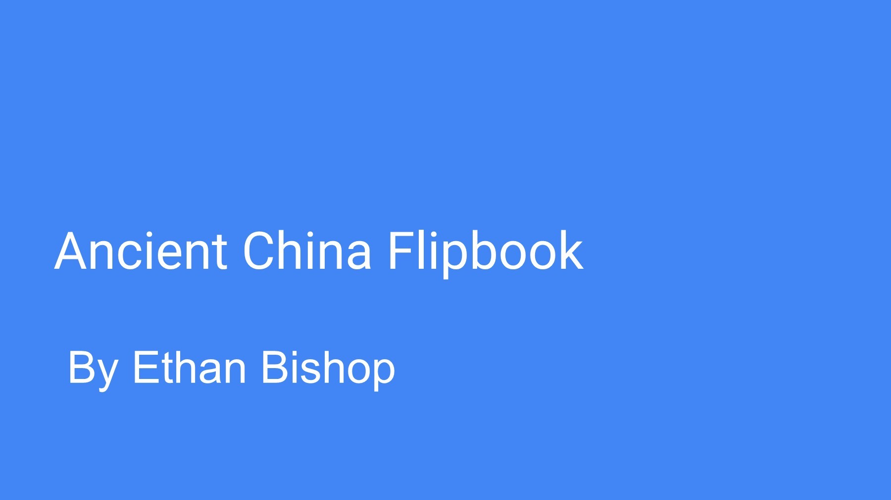 Ancient ChinaFlipbook - 23ebishop - Page 1 - 8 | Flip PDF Online | PubHTML5