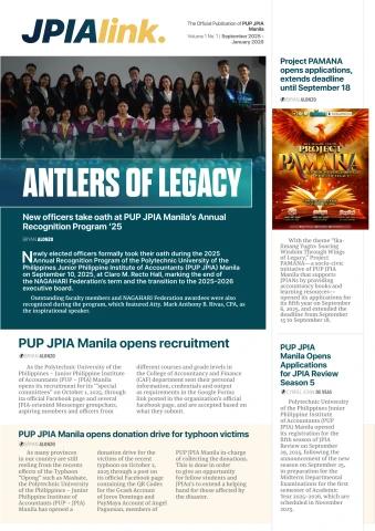 JPIA Link Volume 1 Issue No. 1