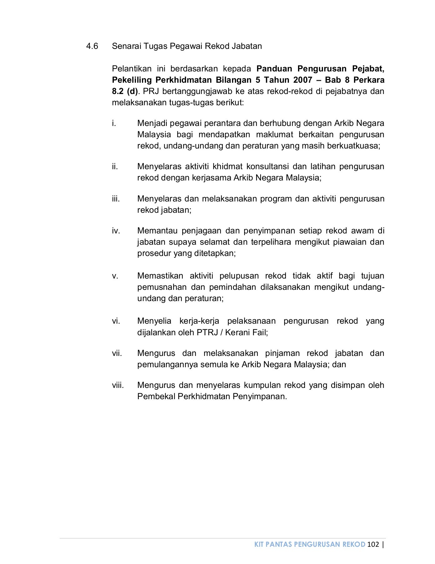 KIT PANTAS PENGURUSAN REKOD KEMENTERIAN KEWANGAN MALAYSIA ...