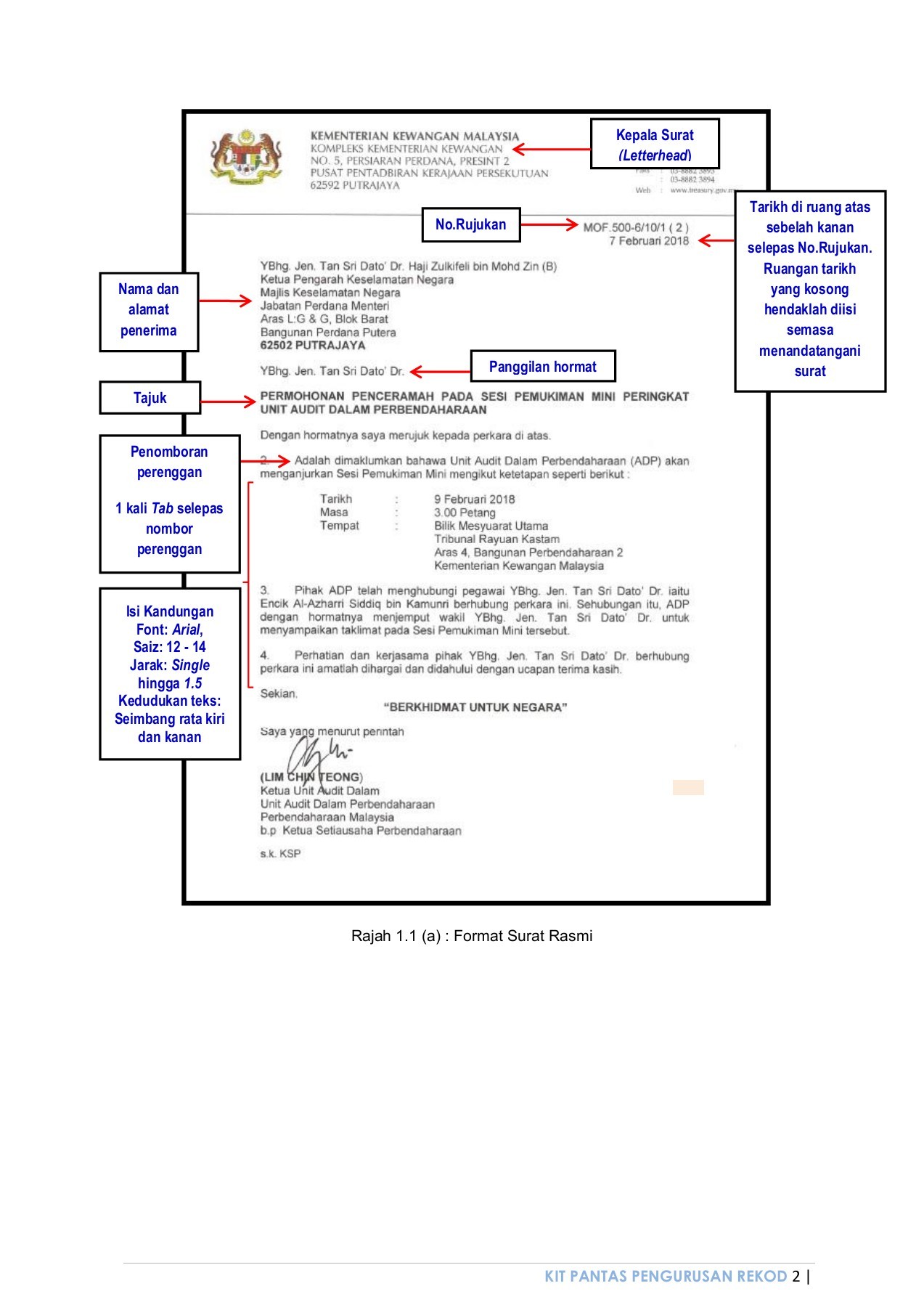 KIT PANTAS PENGURUSAN REKOD KEMENTERIAN KEWANGAN MALAYSIA ...