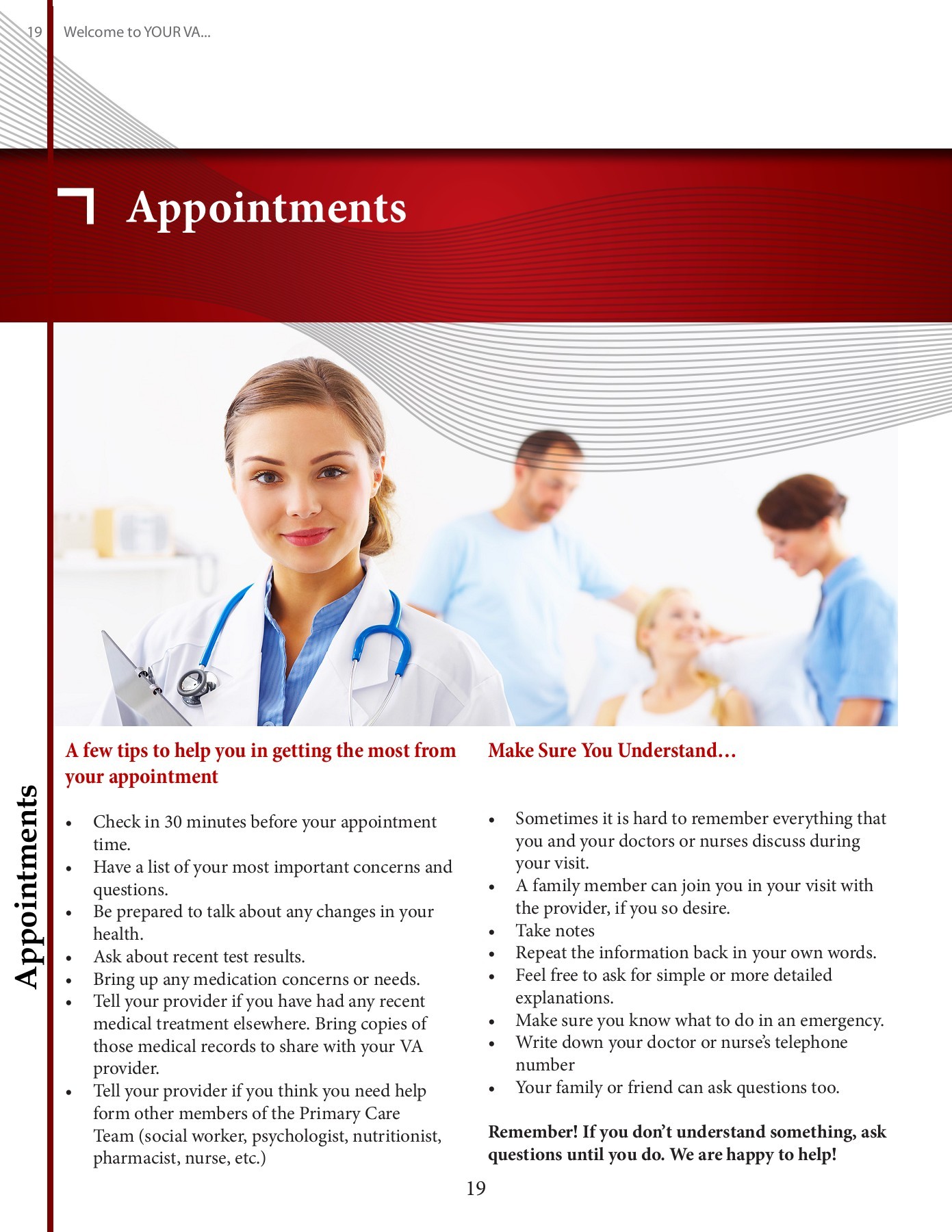 VA Medical Center Patient Handbook - cmedved07 - Page 19 | Flip PDF ...