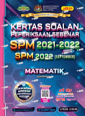 Kertas Soalan Sebenar SPM 2021-2022 - Matematik