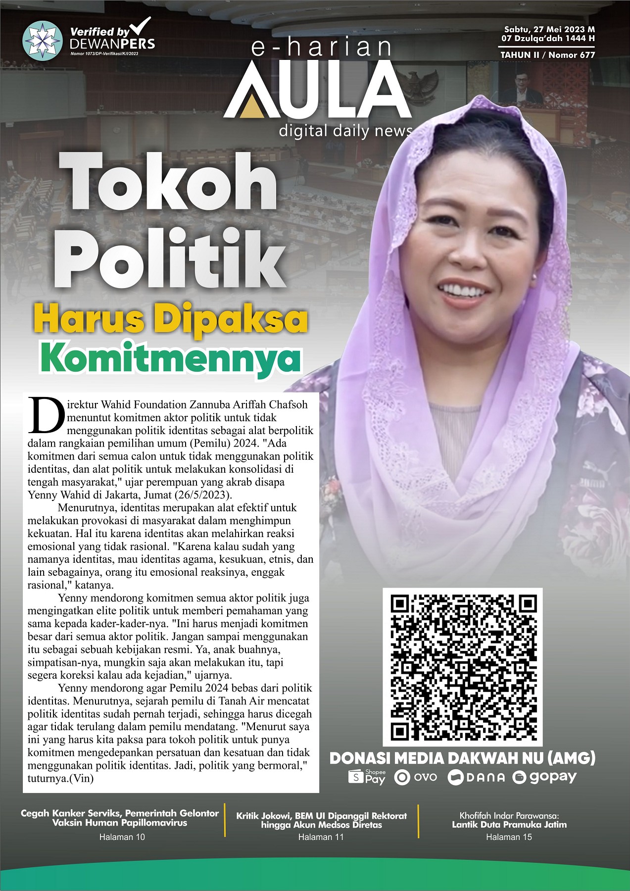 Harian AULA 27 Mei 2023 - Aula Media Group - Page 1 - 16 | Flip PDF Online | PubHTML5