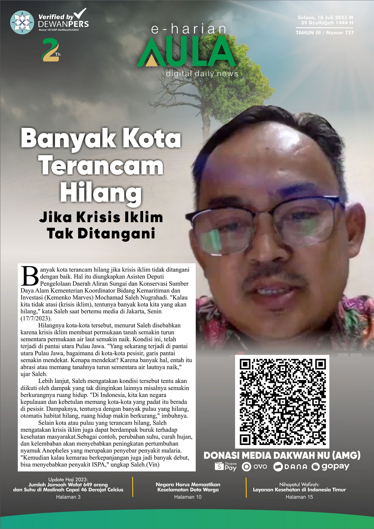 Harian AULA 18 Juli 2023 - Aula Media Group - Page 1 - 16 | Flip PDF Online | PubHTML5