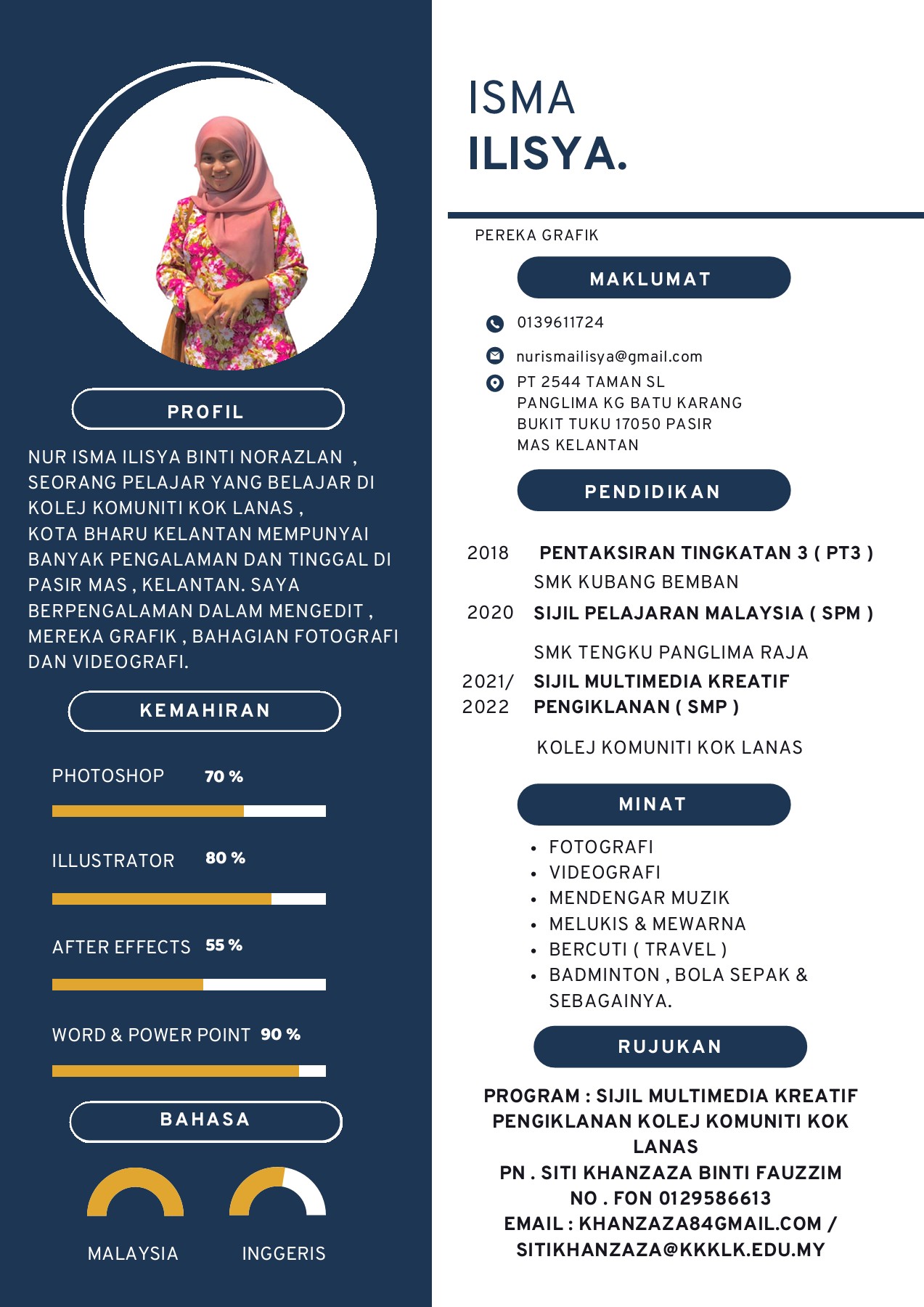 RESUME - Isma Ilisya - Muka Surat 1 - 1 | Membalik PDF Dalam talian | PubHTML5