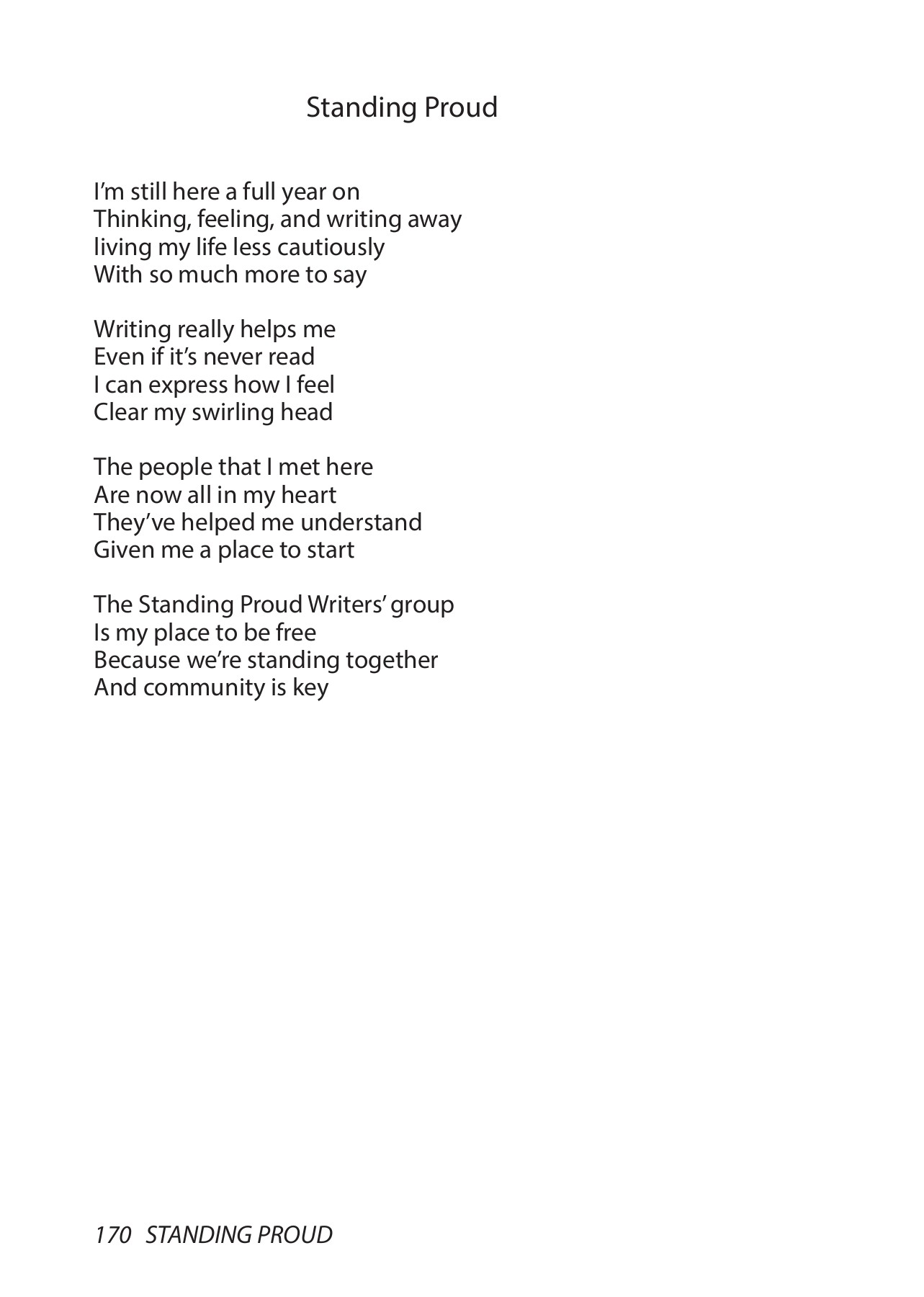 Standing Proud 2021 - holly - Page 170 | Flip PDF Online | PubHTML5