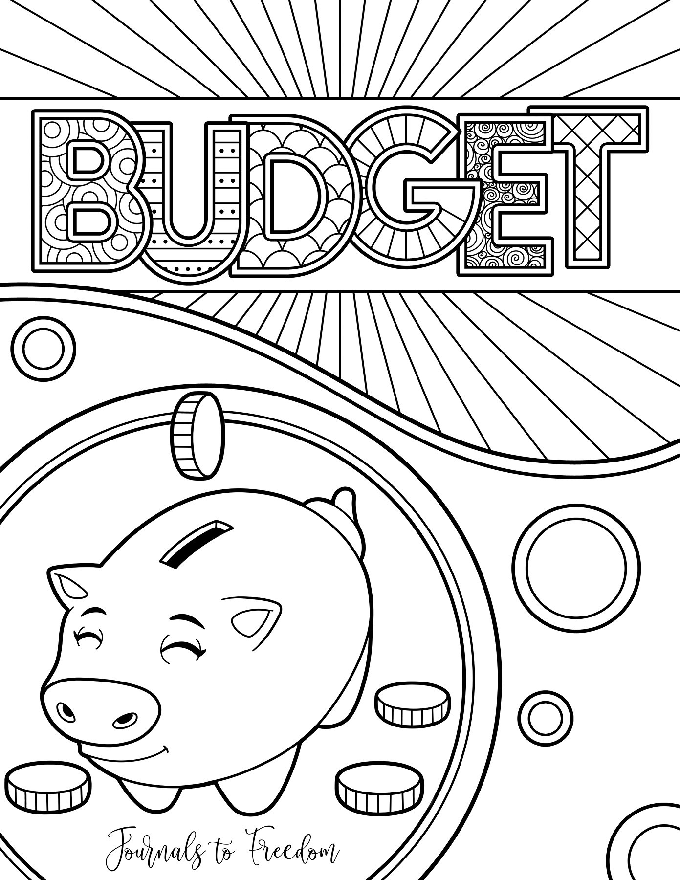 ColoringHomeBudgetBinder_JournalstoFreedom - jenilyllc - Page 1 - 34 ...