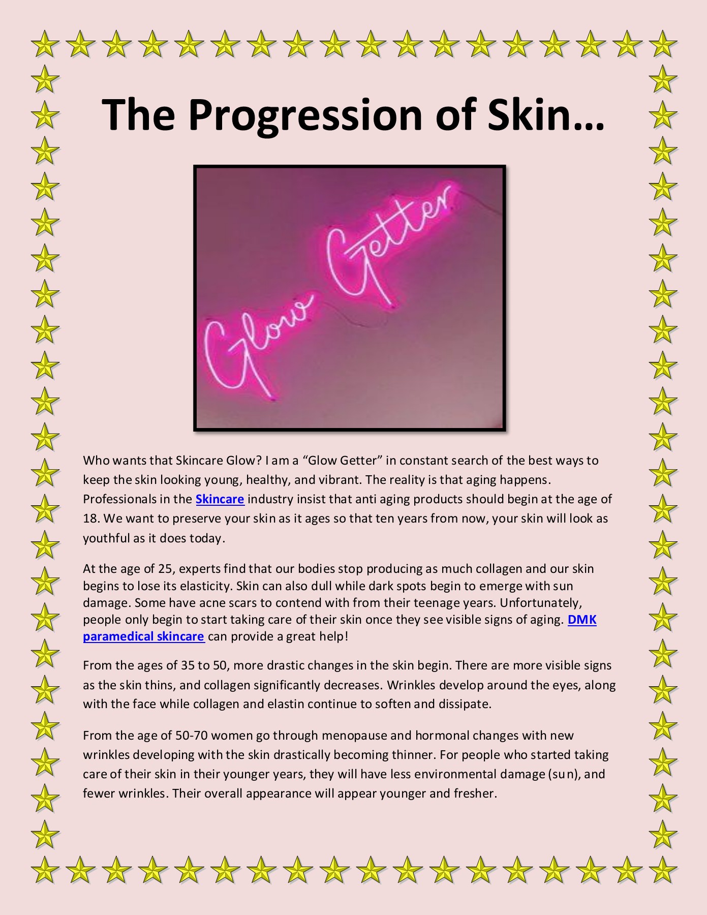 The Progression of Skin - incandescentskincom - Page 1 - 2 | Flip PDF ...