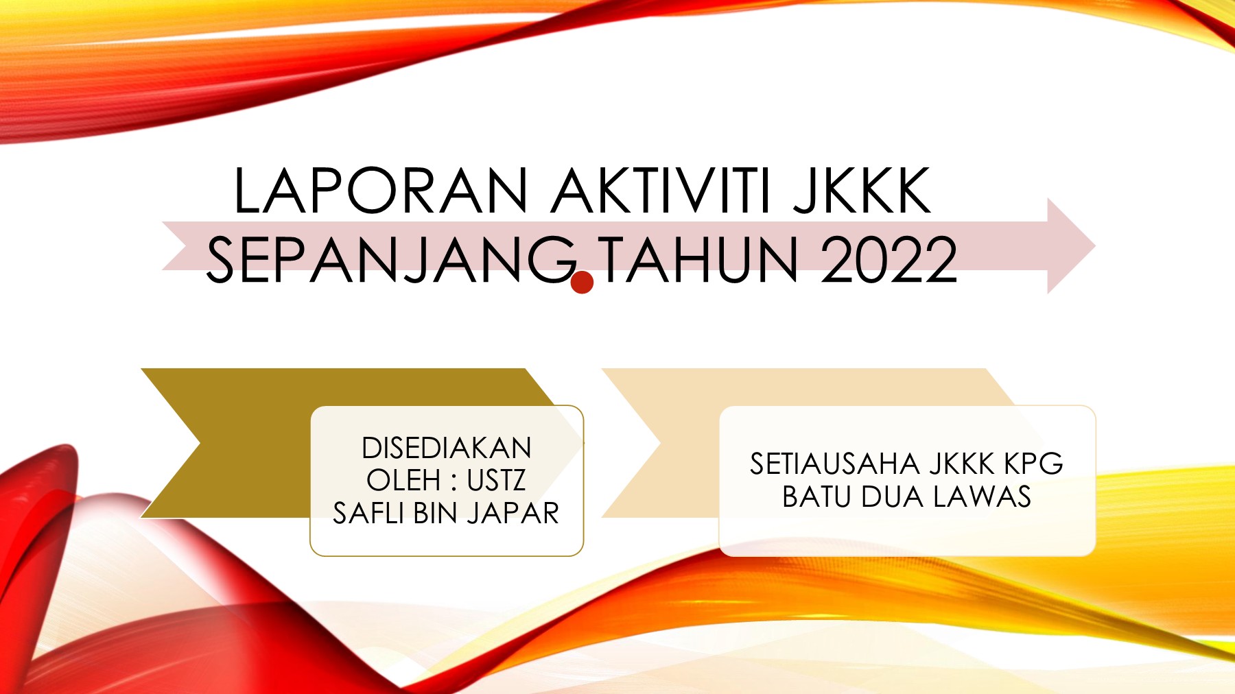 LAPORAN AKTIVITI JKKK 2022 - Safli Japar - Muka Surat 1 - 24 | Membalik ...