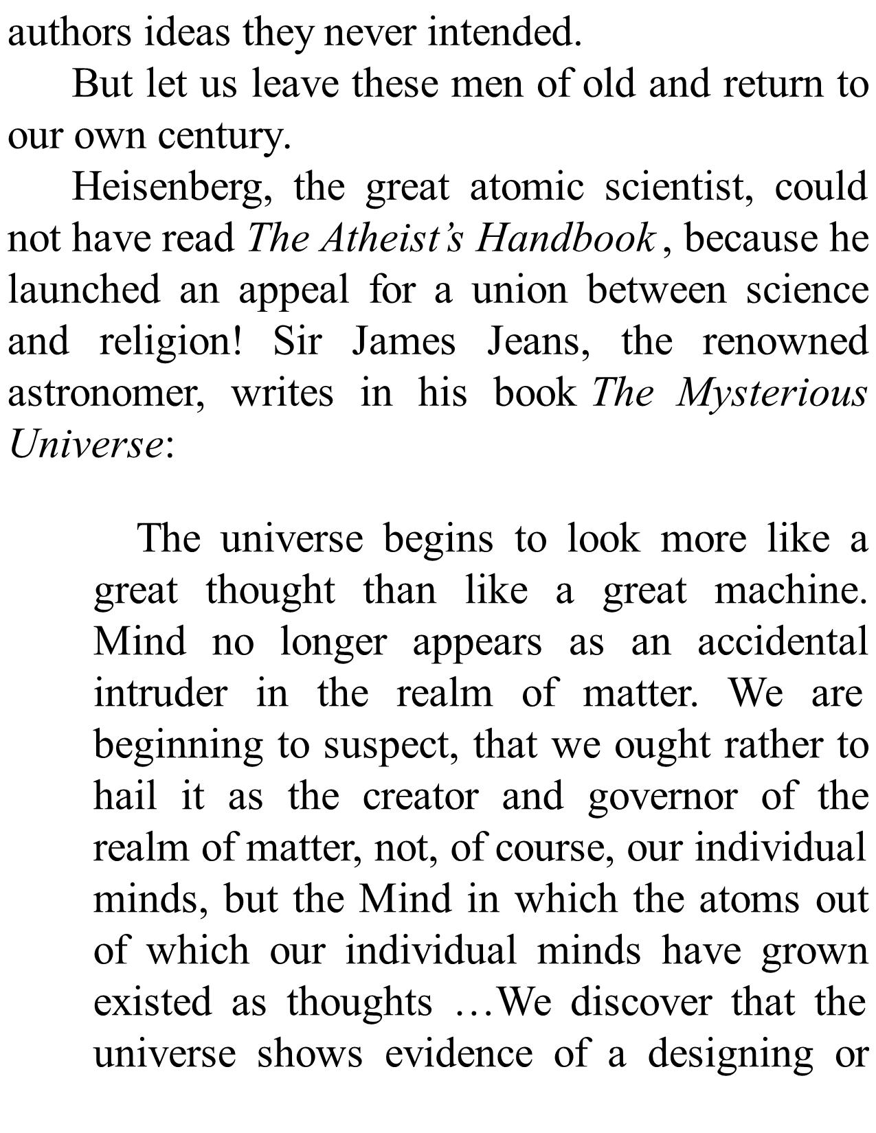 The Answer to the Atheist's Handbook - charlie - Page 330 | Flip PDF ...