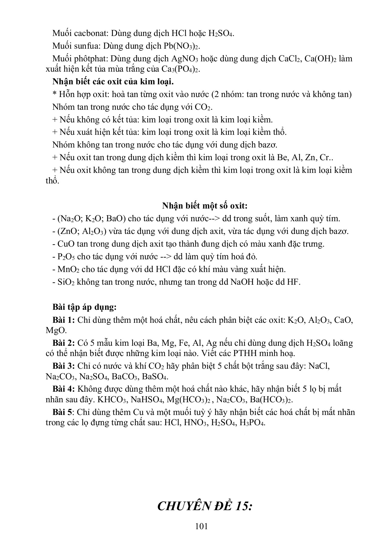 20-chuyen-de-boi-duong-hoc-sinh-gioi-mon-hoa-lop-9 - Trần Văn Hùng - Trang 102 | PDF lật trang ...